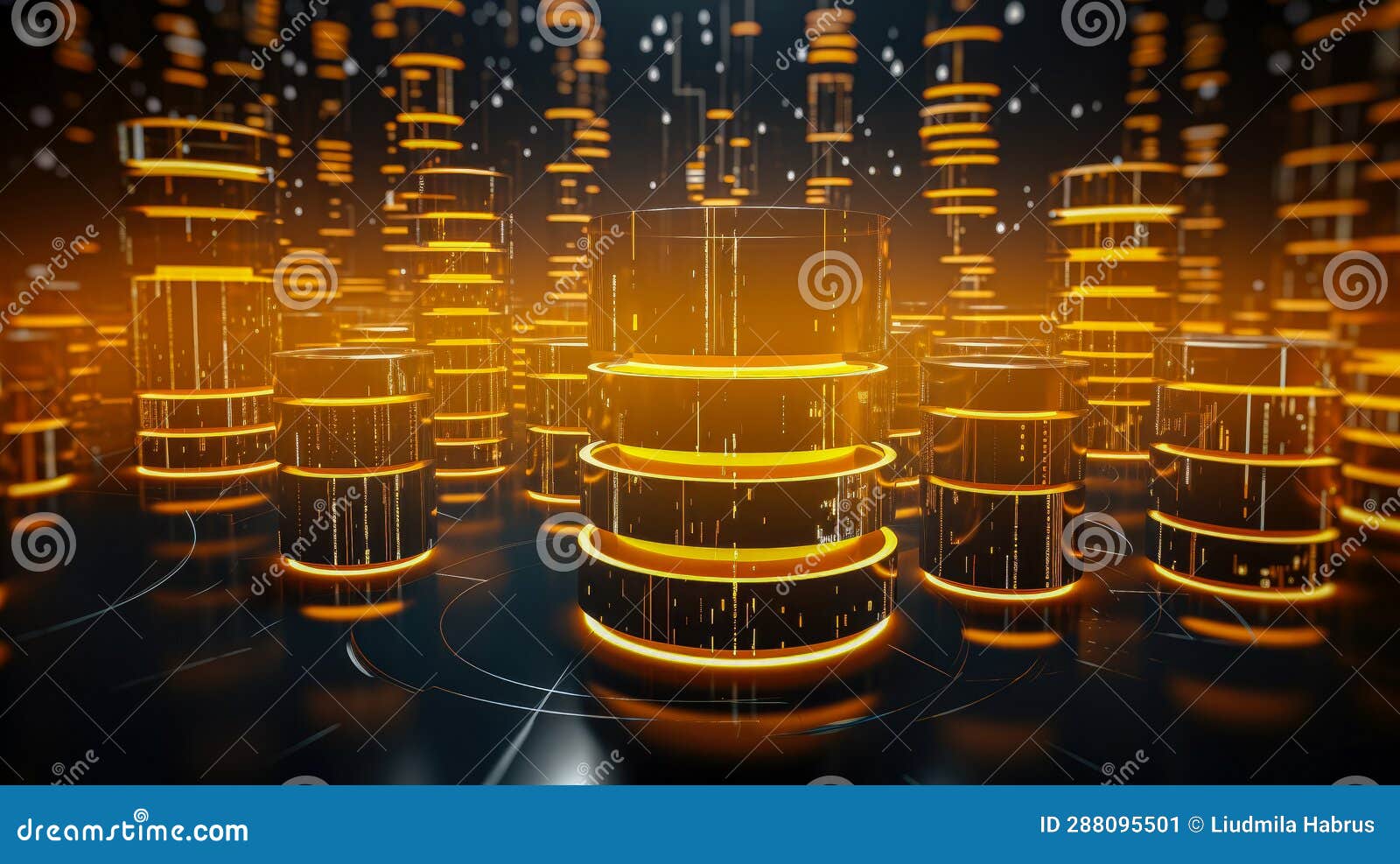 Abstract Technology Background. High Tech Concept Stock Illustration ...