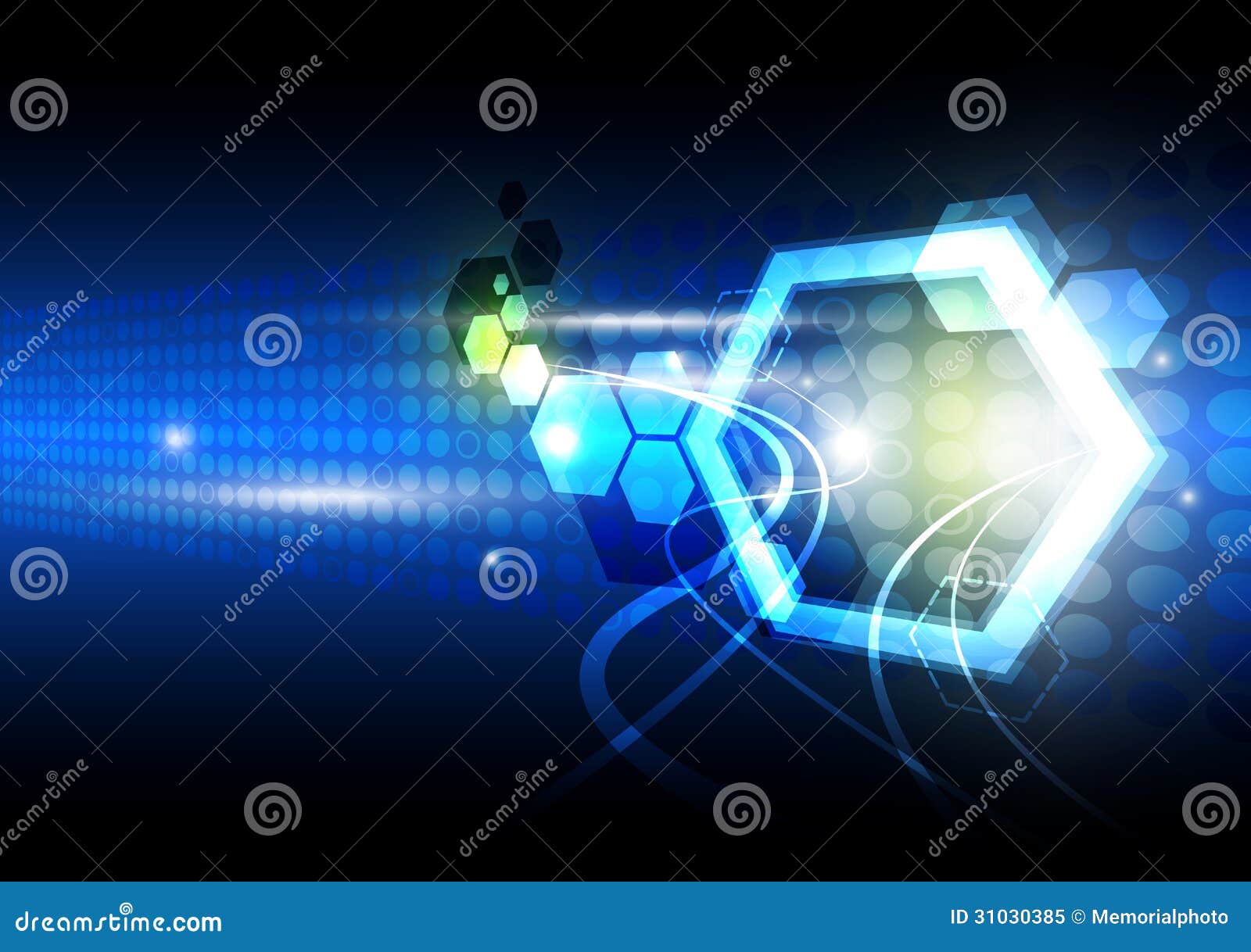 Abstract Technology Background Stock Vector - Illustration of network ...