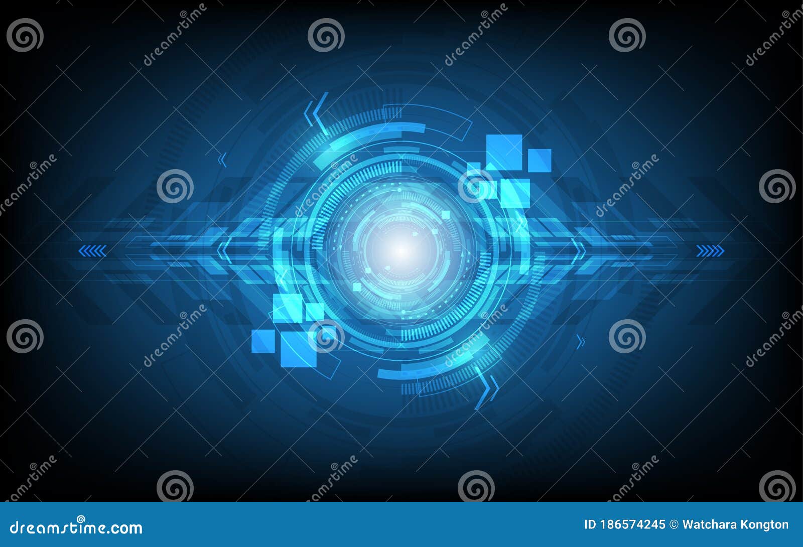 Abstract Technology Background Innovation Concept Vector Illustration ...