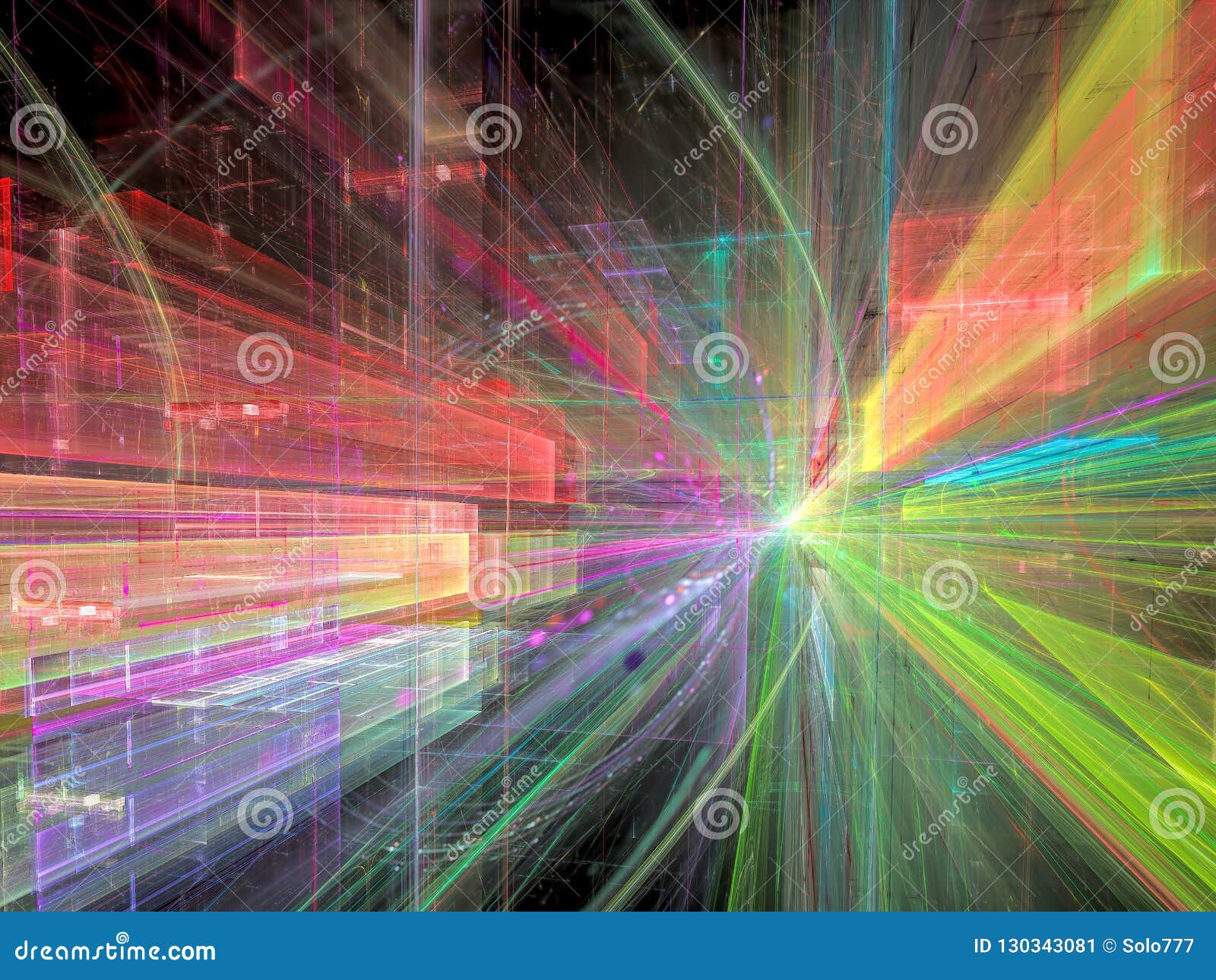 Abstract Technology Background with Perspective - Digitally Gene Stock ...