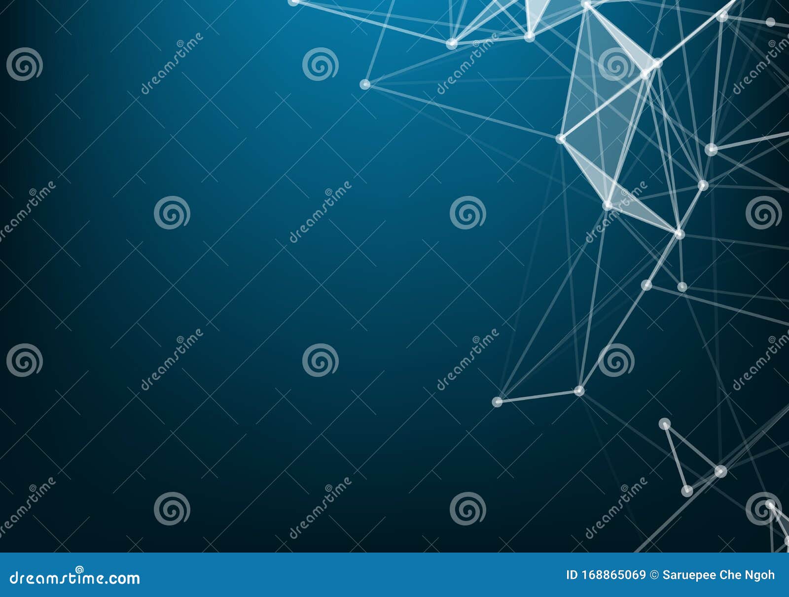 Abstract Technology Background Science Background Big Data Background Vector Plexus Effect