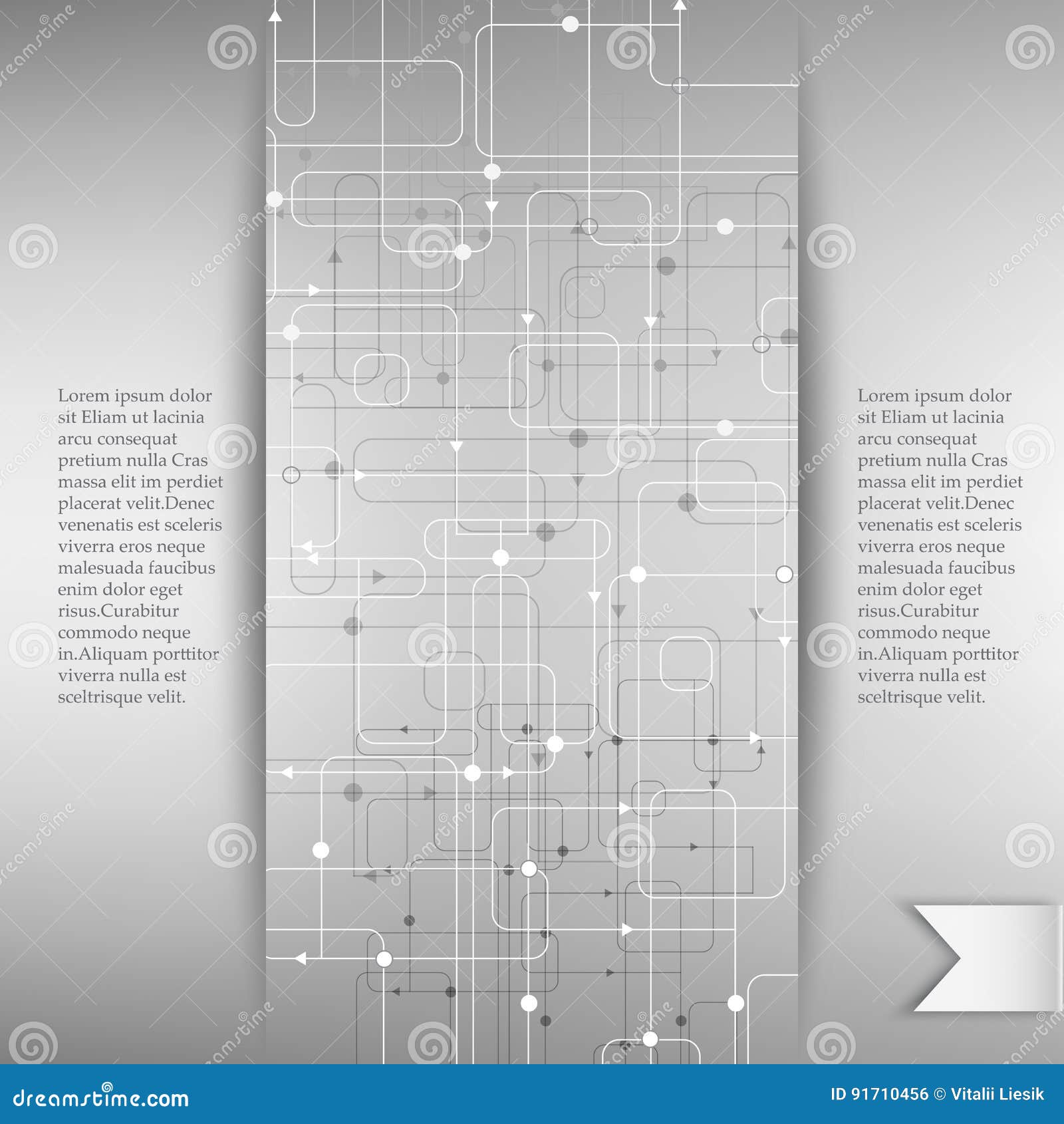 Abstract Technology Background Stock Illustration - Illustration of ...