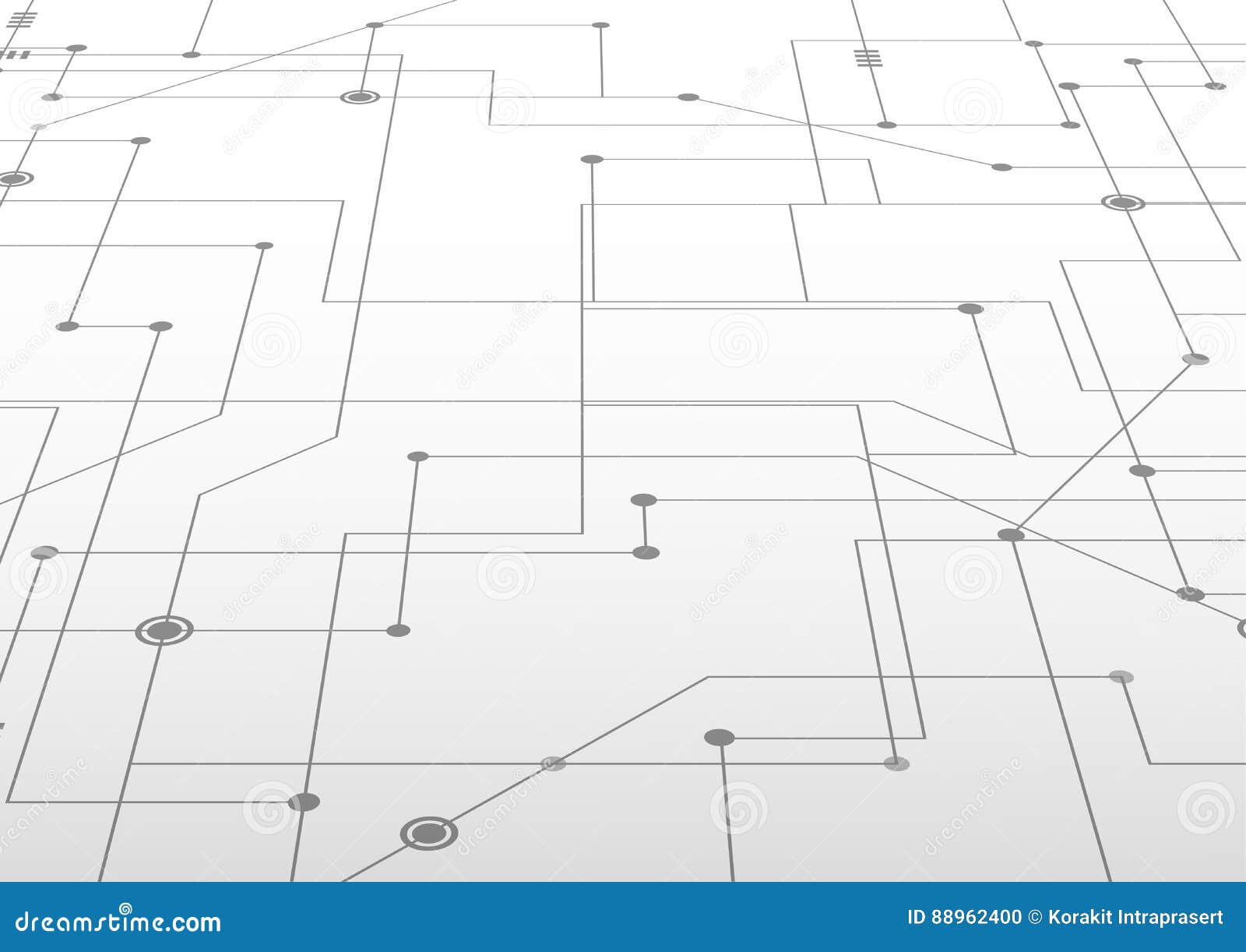 Abstract Technology Background Stock Vector - Illustration of geometry ...