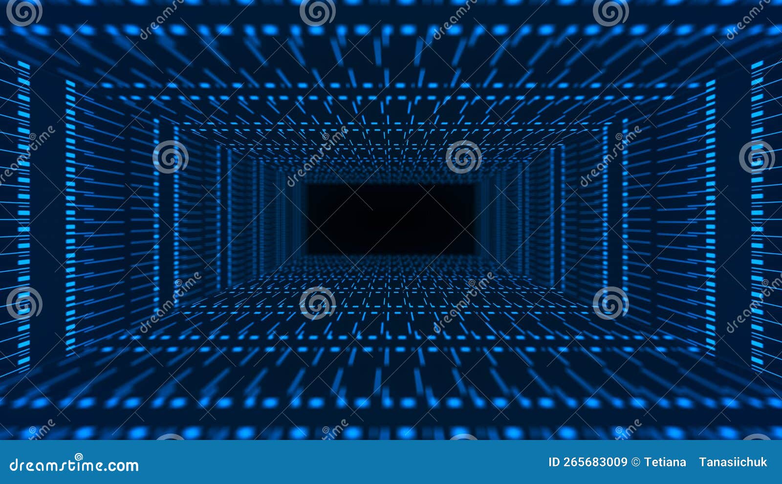 Abstract Digital Background Big Data Visualization Data Flow Information Concept Of Digital