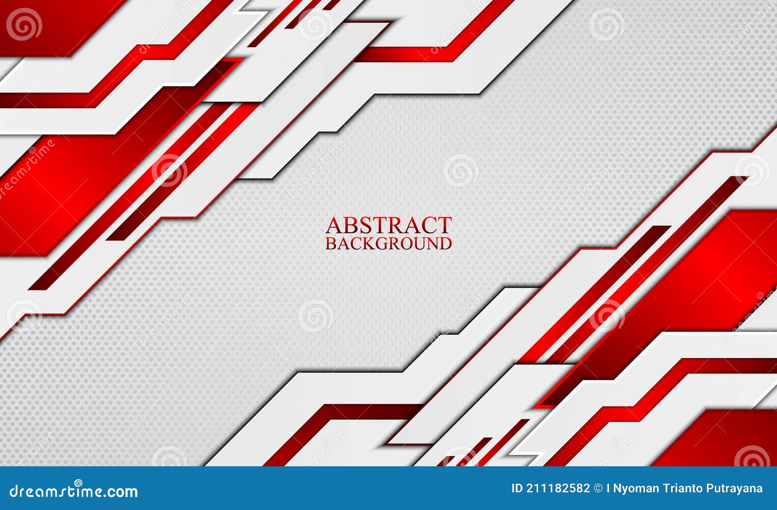Abstract Technology Background with White and Red Neon Stripes Stock ...