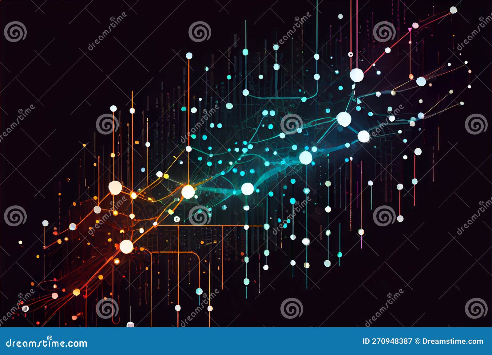Abstract Technology Backgrpund with Dots and Lines Connected ... Abstract Technology Backgrpund with Dots and Lines Connected ...