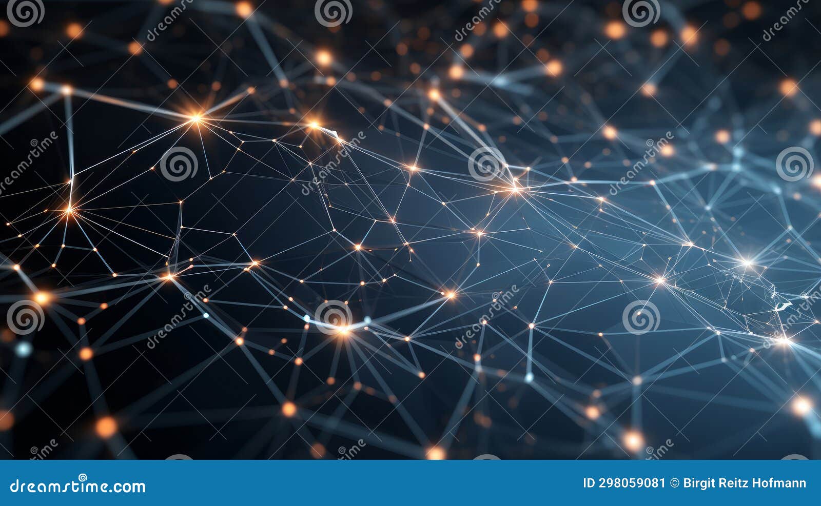 Abstract Technology Big Data Digital Background Stock Image - Image of ...