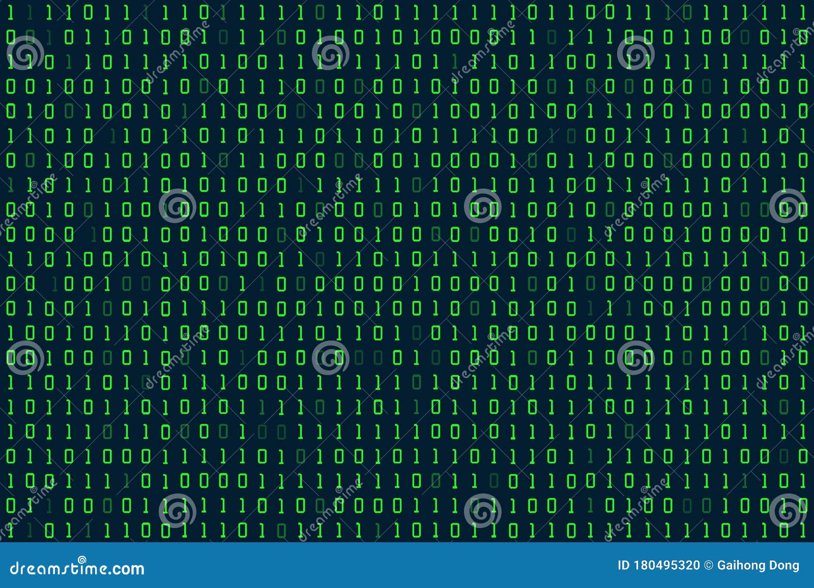 Abstract Technology Binary Code Background.Digital Binary Data and Secure Data Concept with ...