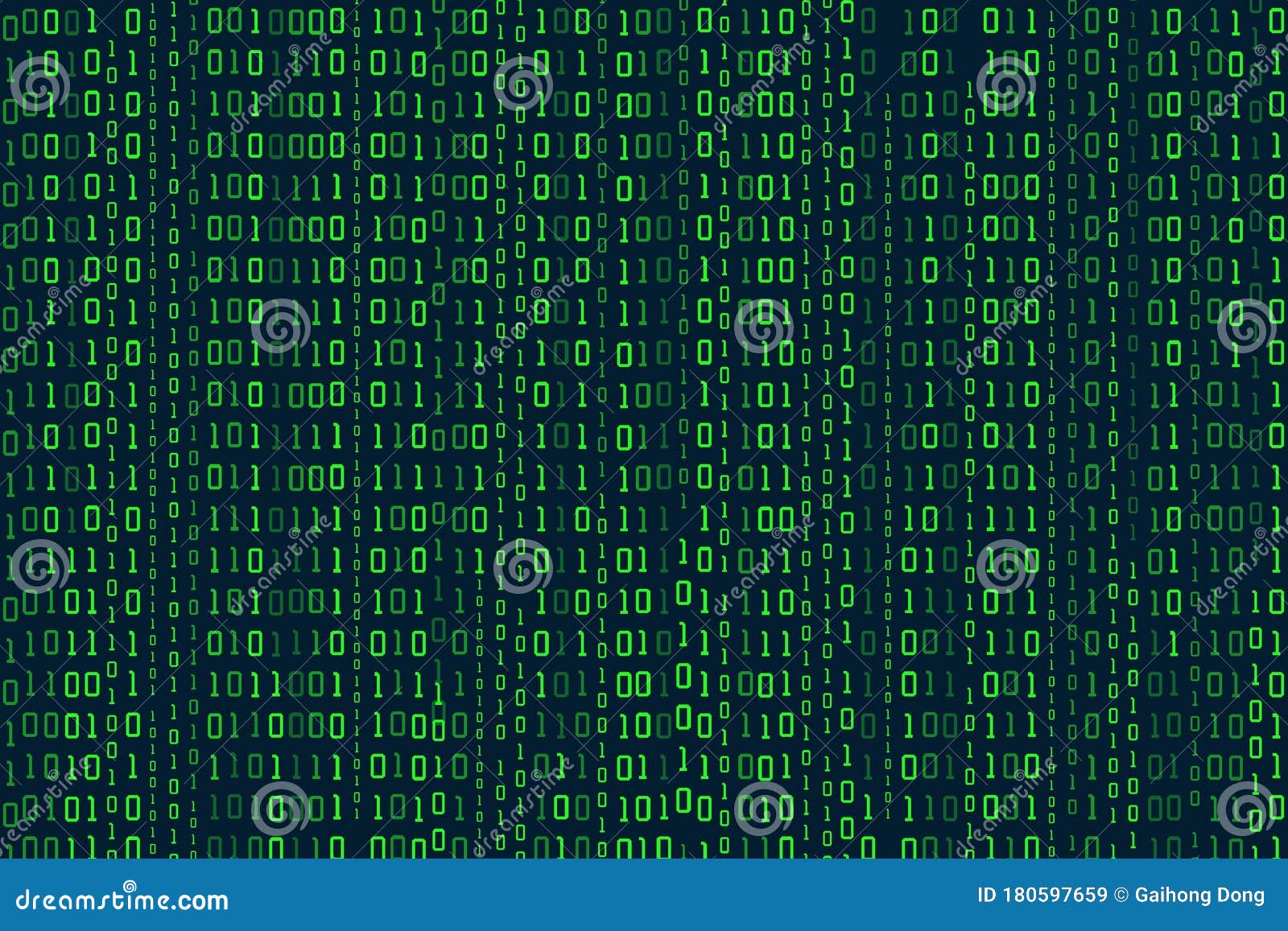 Abstract Technology Binary Code Background.Digital Binary Data and Secure Data Concept with ...