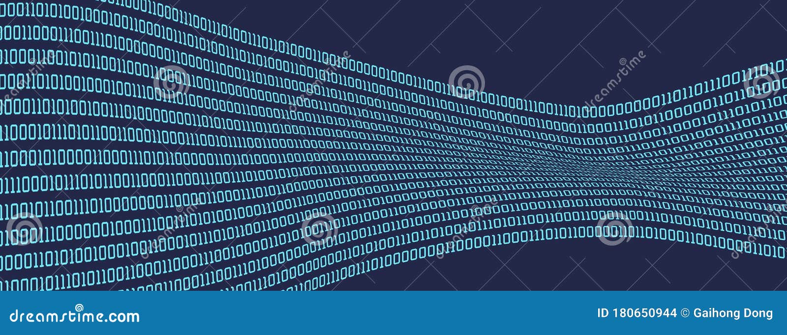 Abstract Technology Binary Code Backgrounddigital Binary Data And Secure Data Concept With