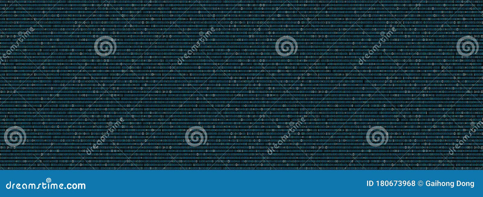 Abstract Technology Binary Code Background.Digital Binary Data and Secure Data Concept with ...