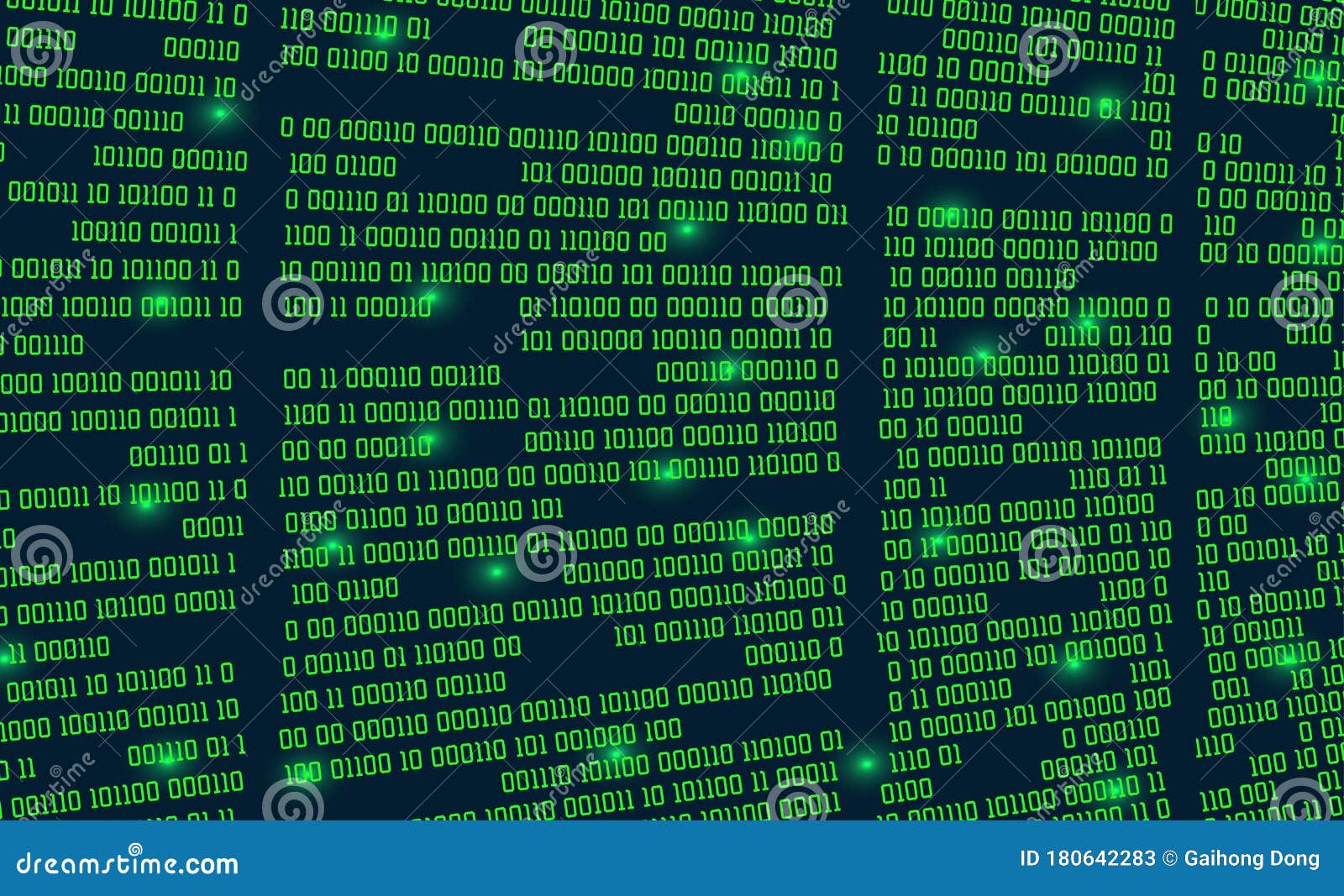 Abstract Technology Binary Code Backgrounddigital Binary Data And Secure Data Concept With