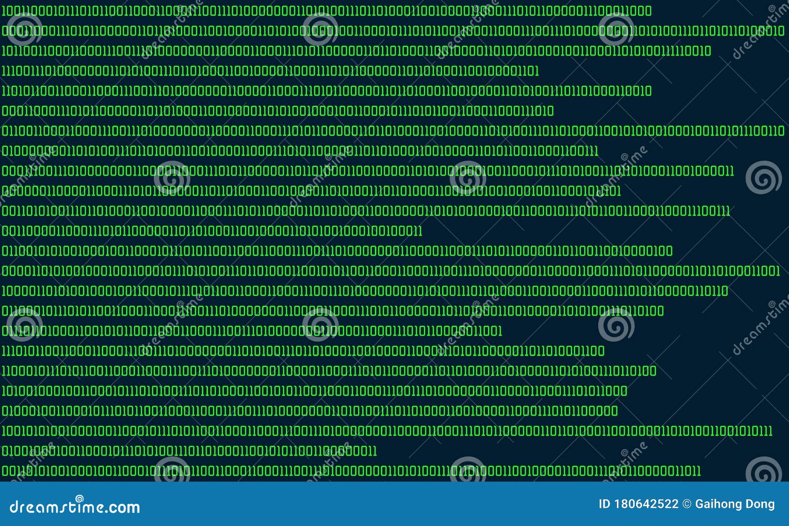 Abstract Technology Binary Code Background.Digital Binary Data and Secure Data Concept with ...