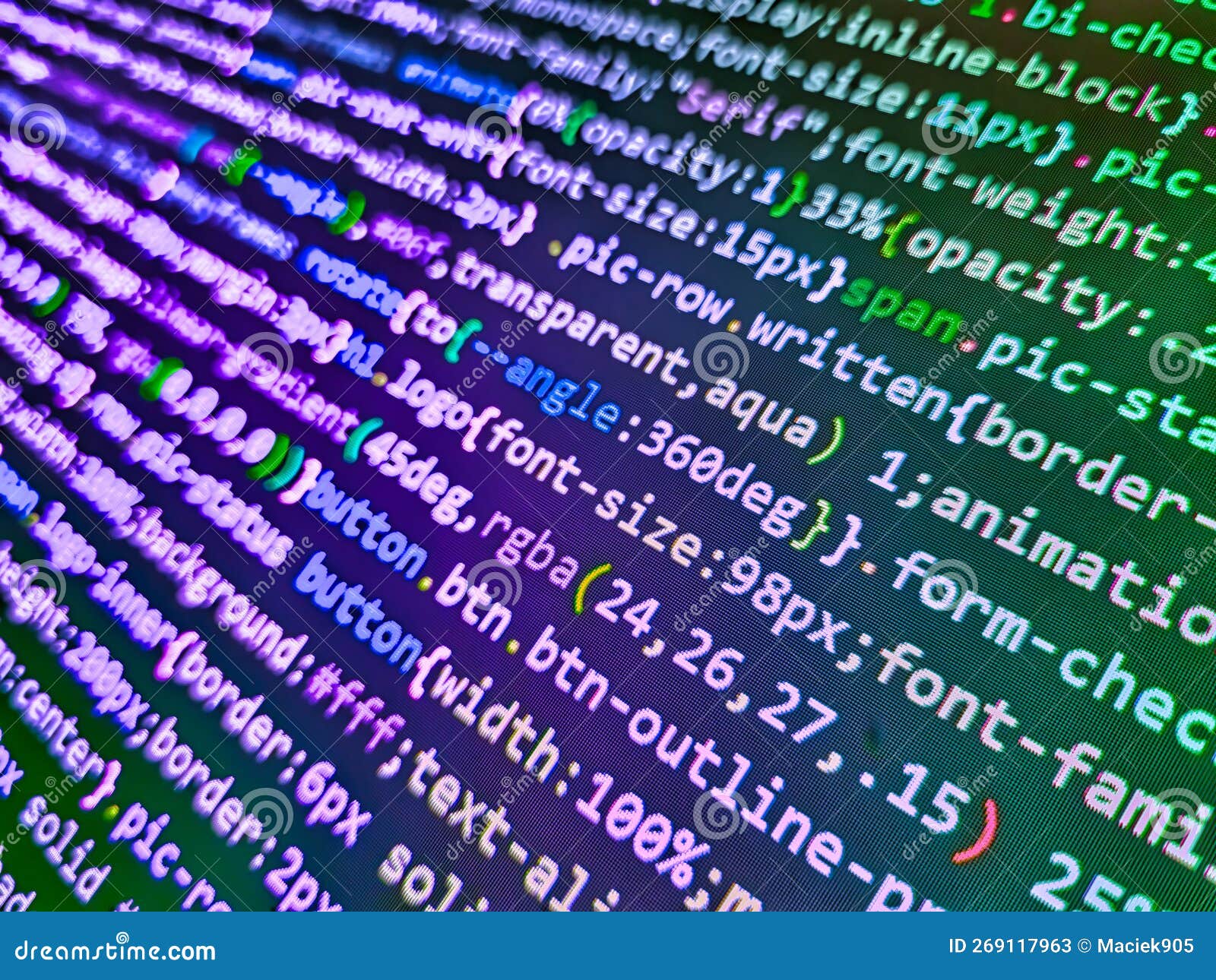 Abstract Technology Binary Code Background P Javascript Lines Of Code Into A Library For
