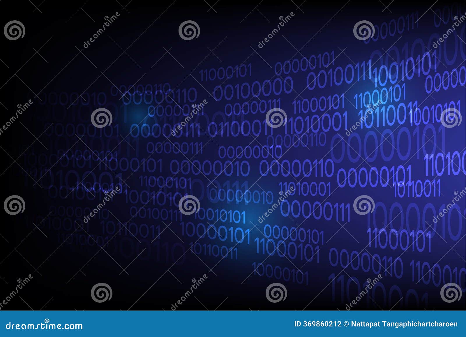 Random Blue Alphabet Letters Abstract Futuristic Technology Conc Royalty-Free Stock Image ...