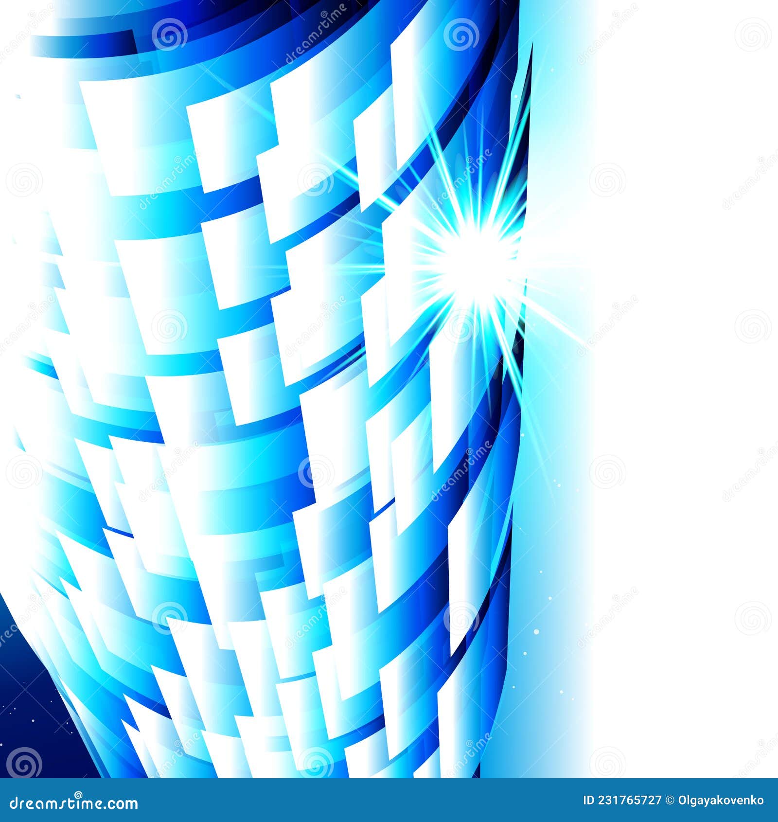 Abstract Technology Blue Background, Techno Digital Design Stock Vector ...