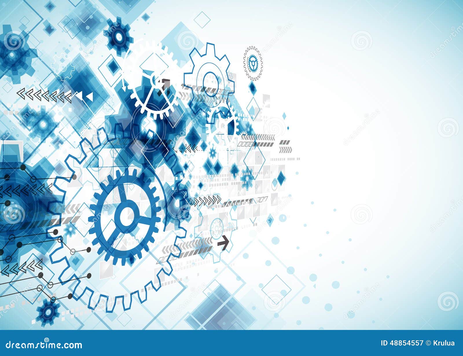 Abstract Technology Business Background Stock Vector - Illustration of ...