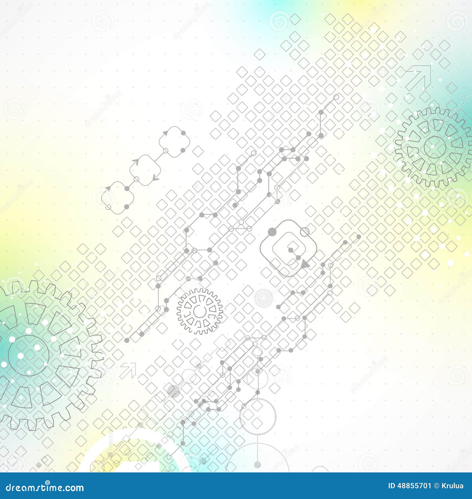 Abstract Technology Business Background Stock Vector - Illustration of ...