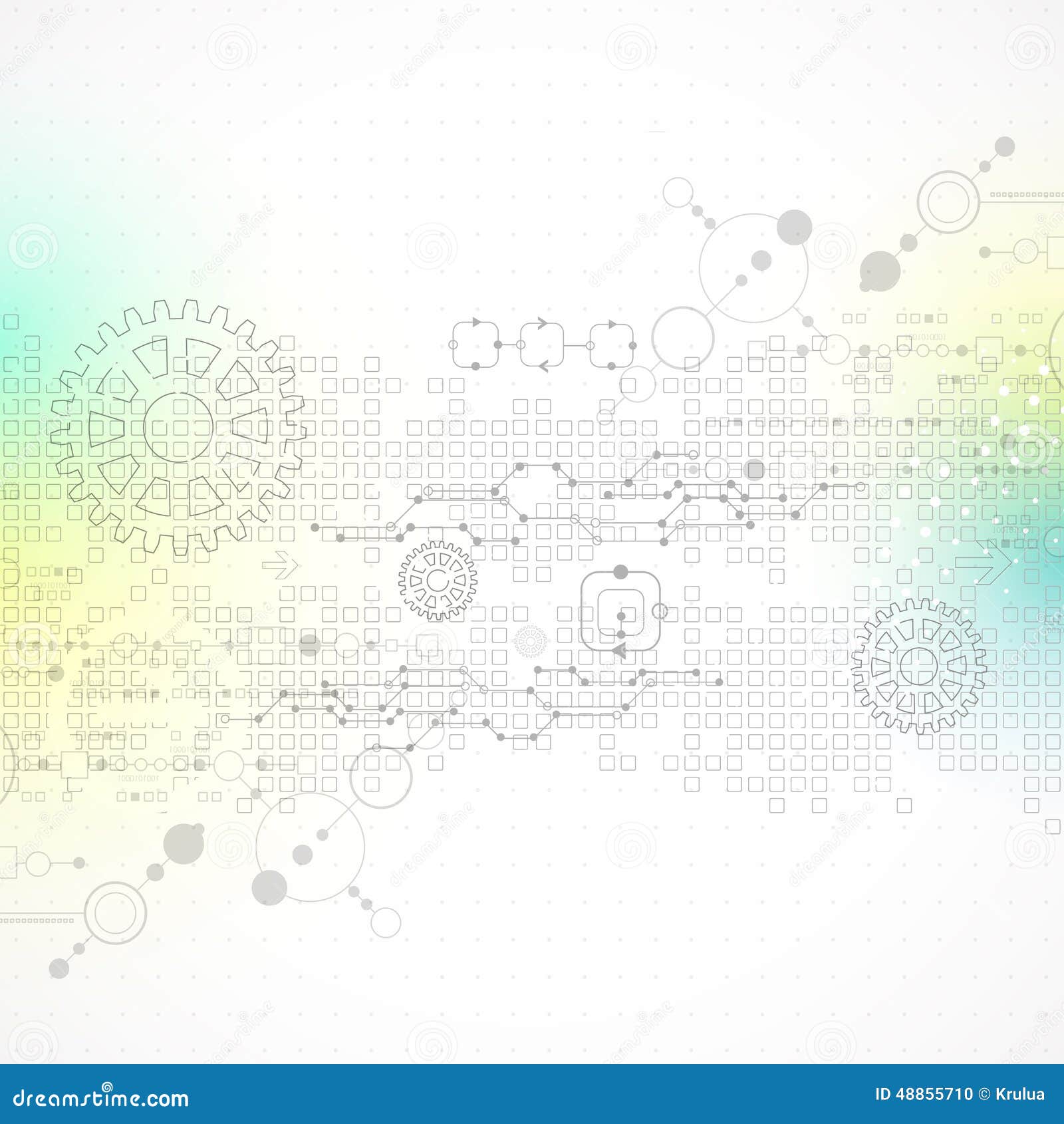 Abstract Technology Business Background Stock Vector - Illustration of ...