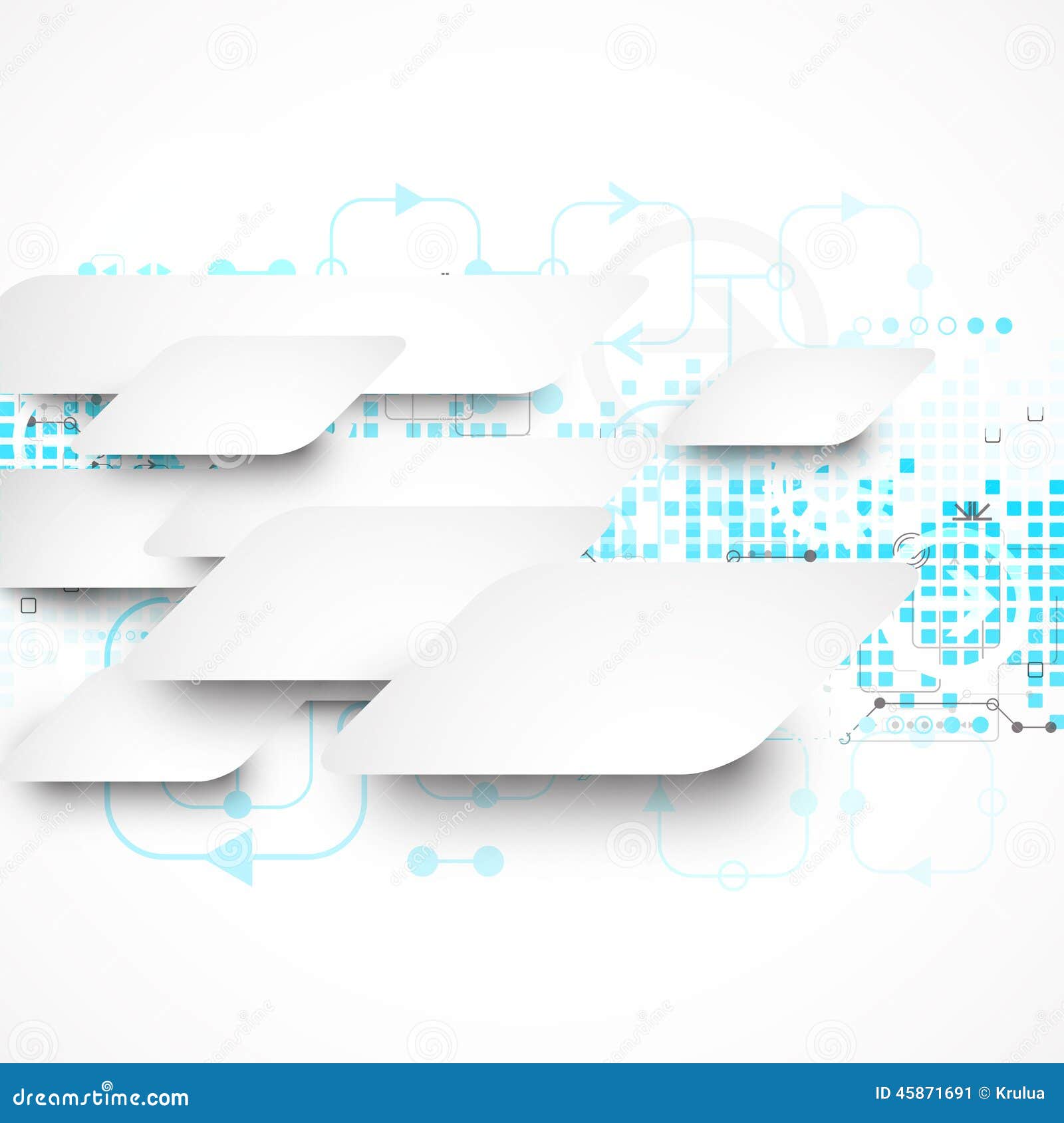 Abstract Technology Business Background Stock Vector - Illustration of ...