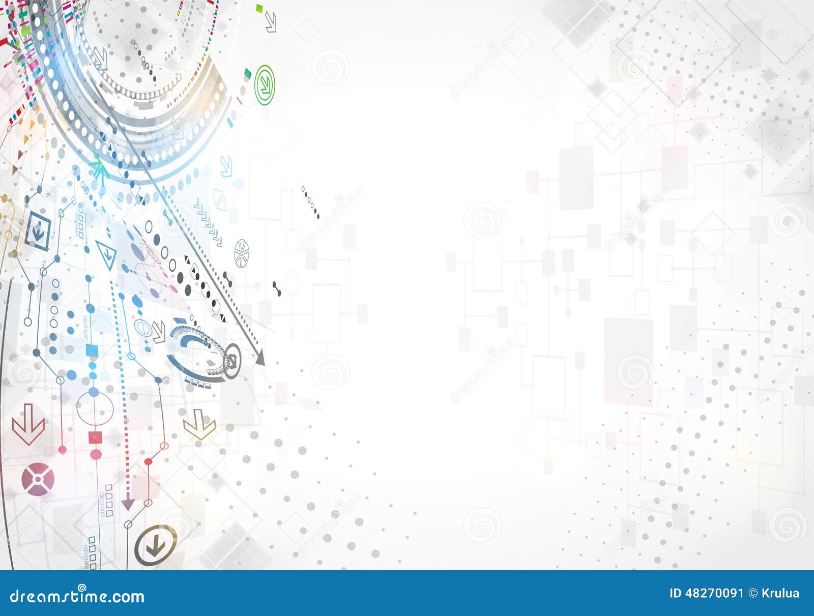 Abstract Technology Business Background. Stock Vector - Illustration of ...