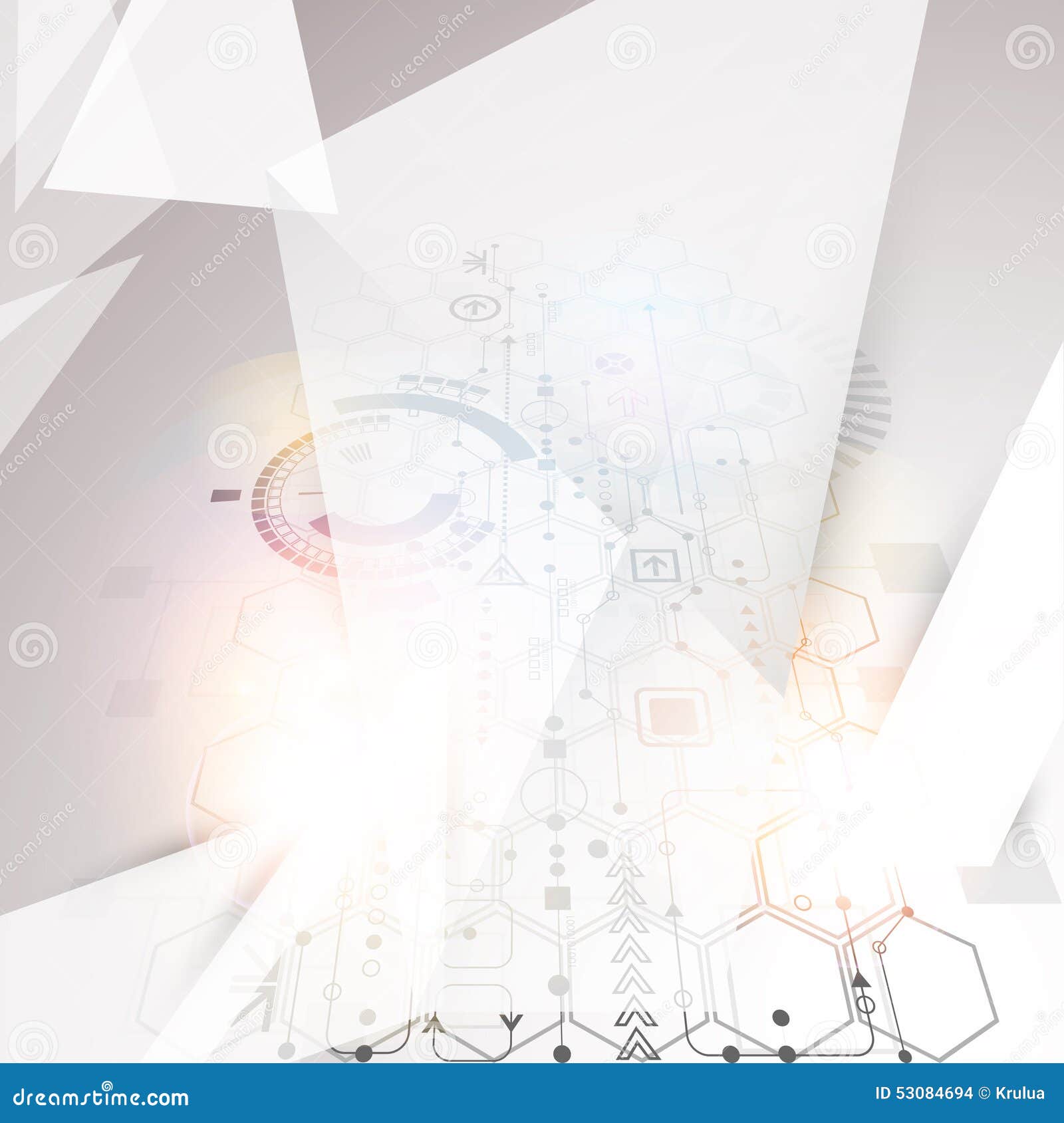 Abstract Technology Business Background. Stock Vector - Illustration of ...