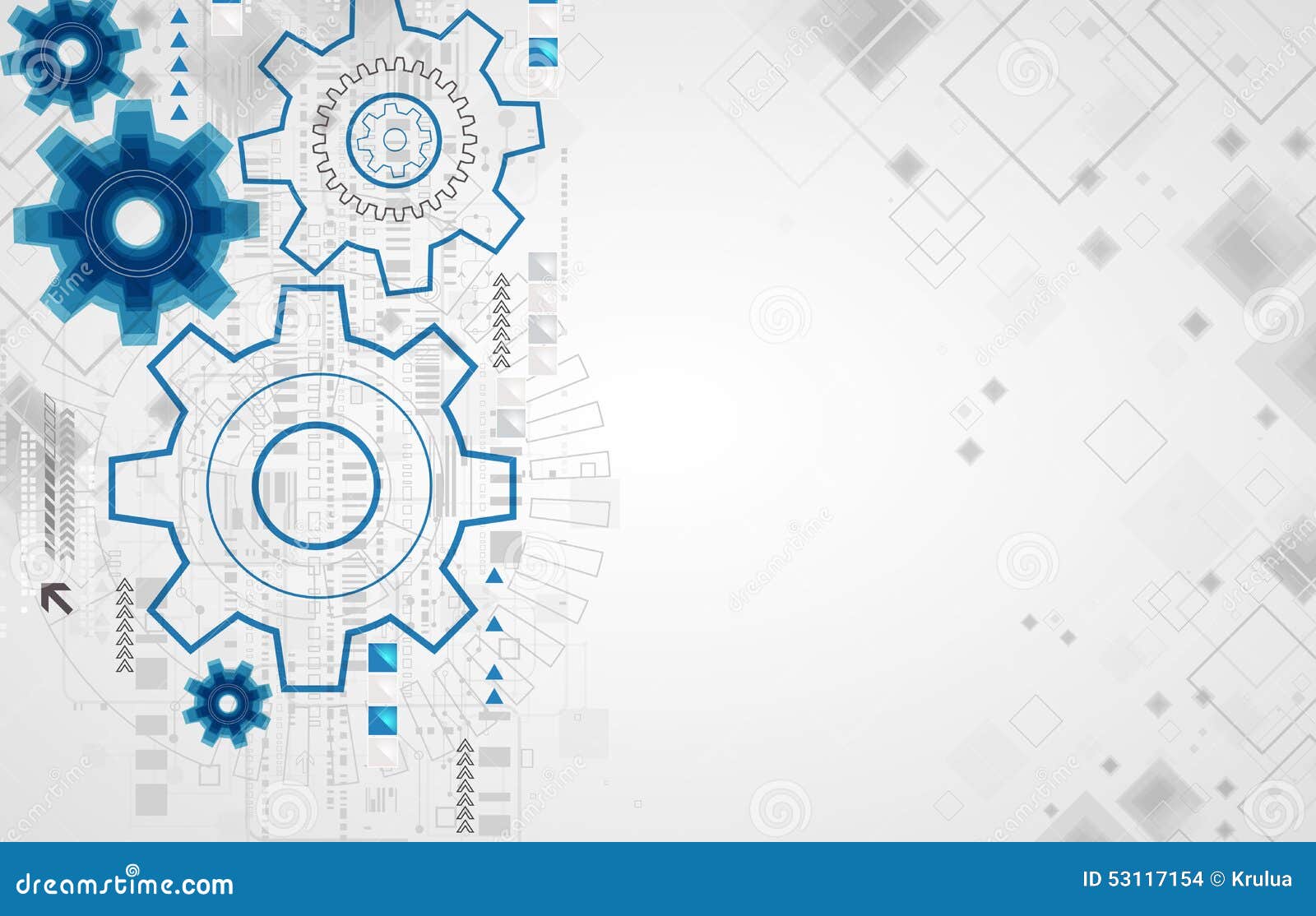 Abstract Technology Business Template Background. Stock Vector ...