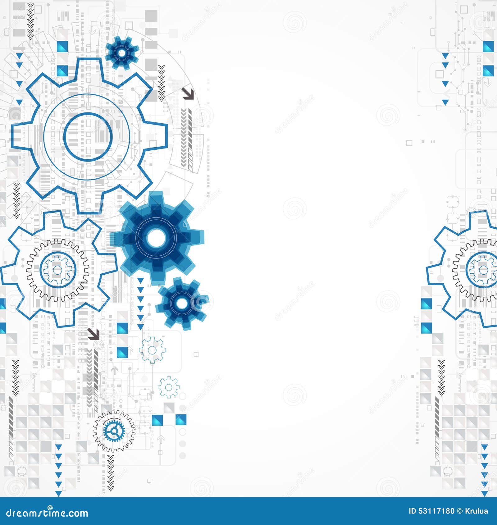 Abstract Technology Business Template Background. Stock Vector ...