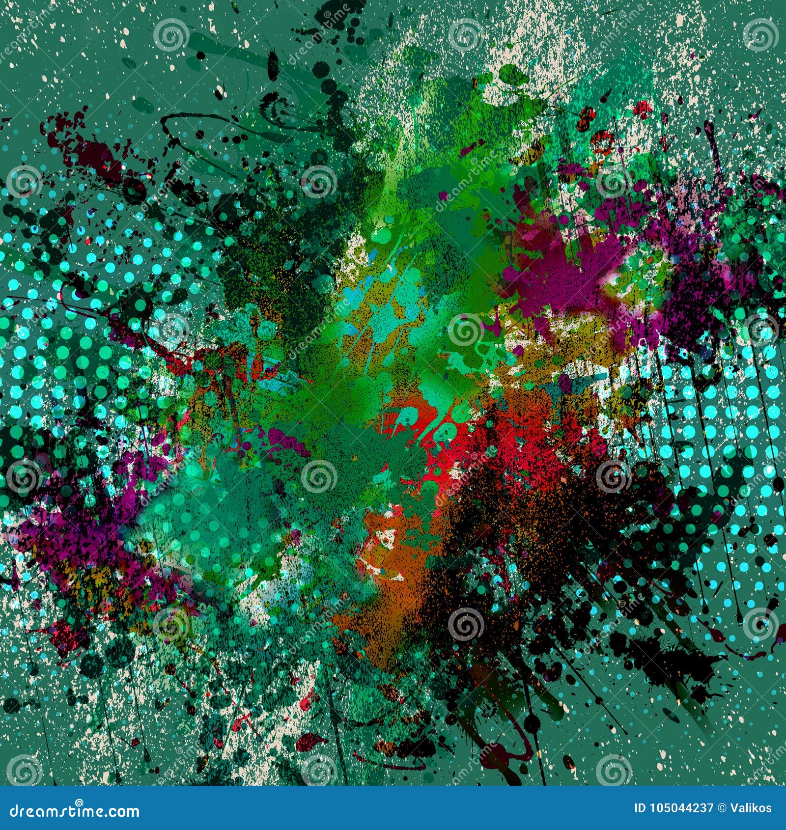 Abstract Technology Pattern Illustration Stock Illustration ...