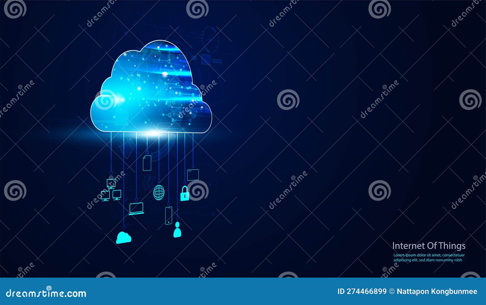 Abstract Technology Communication Borderless Internet 5G Internet of ...