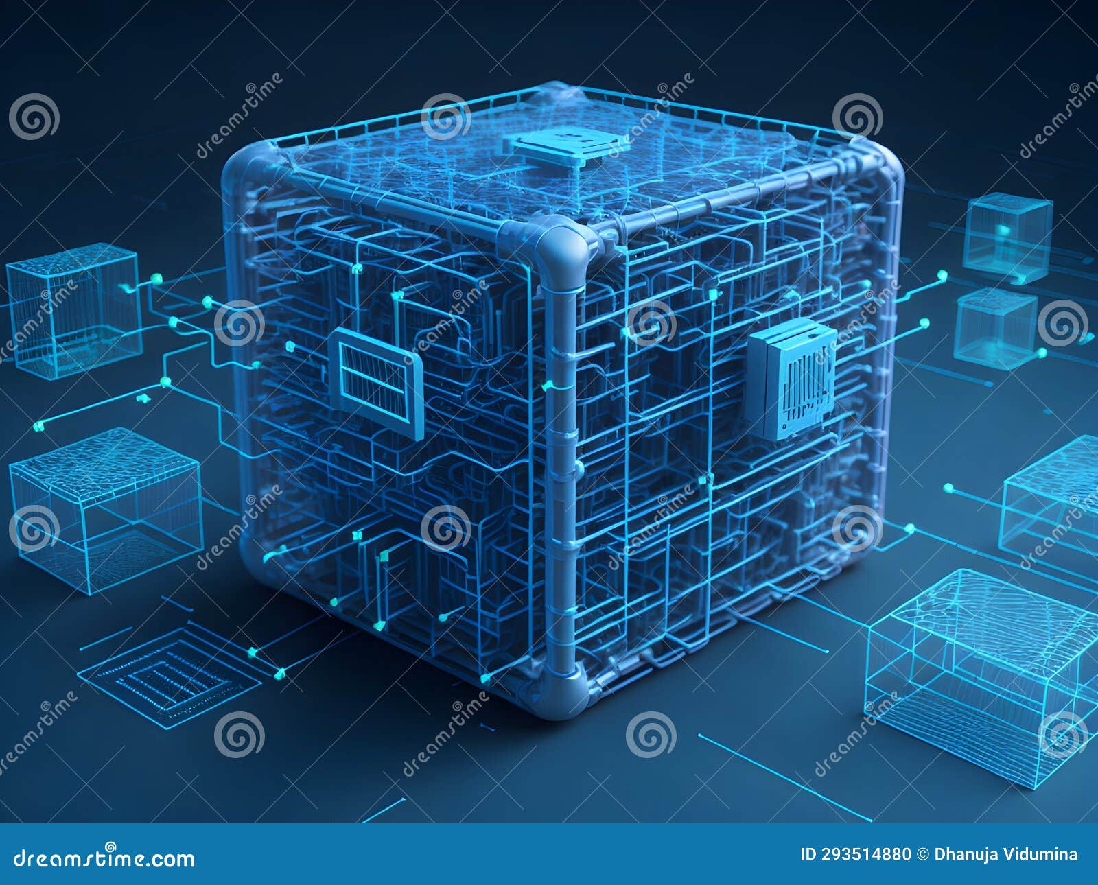 Abstract Technology Communication Design Stock Illustration ... Abstract Technology Communication Design Stock Illustration ...