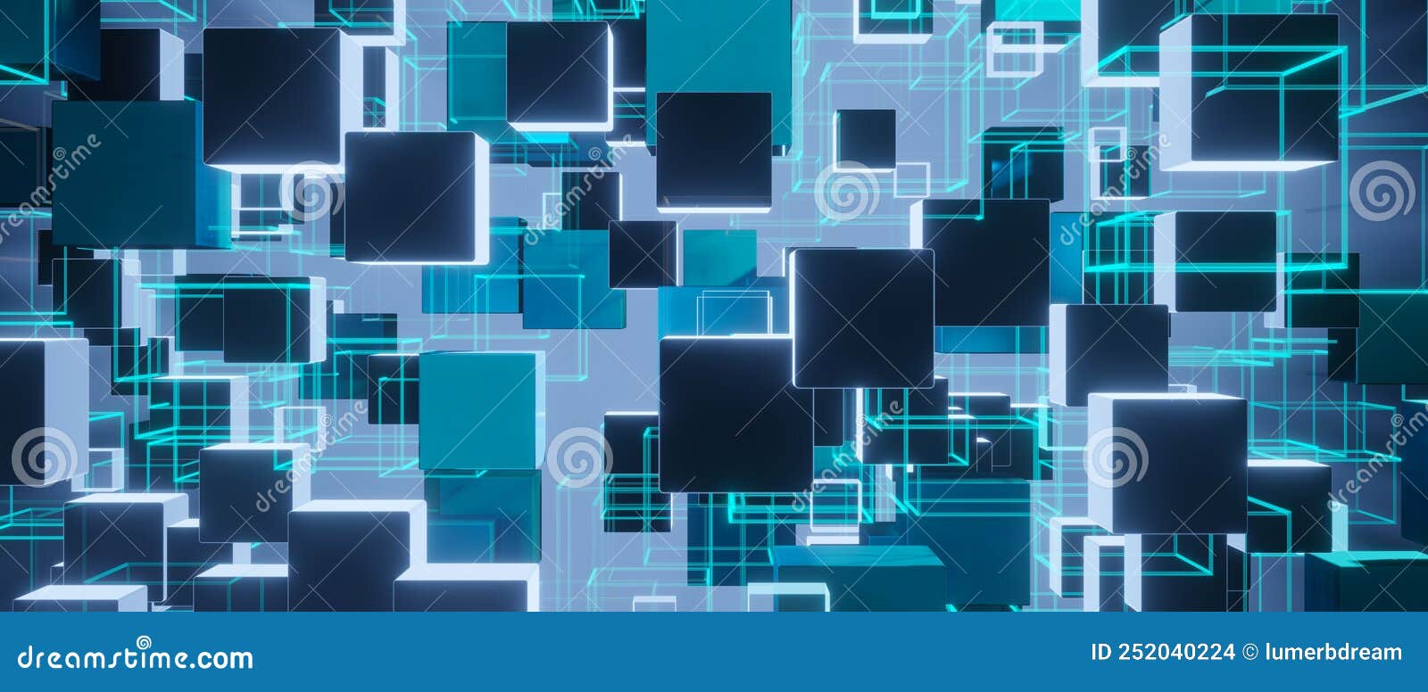 Abstract Technology Complexity and Data Flood of Modern Digital Age ...