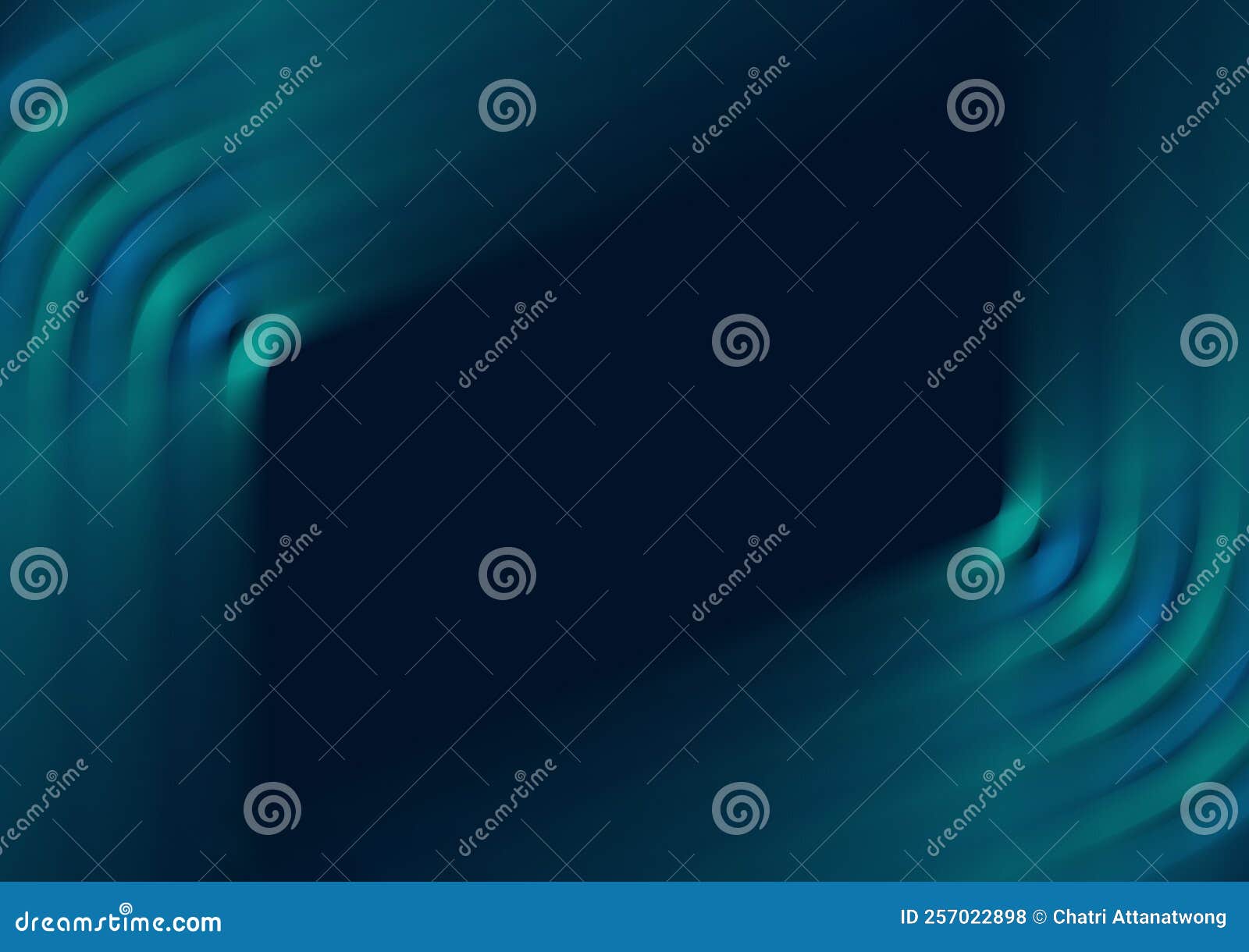 Abstract Technology Concept Background, Blue and Green Color, Ripple ...