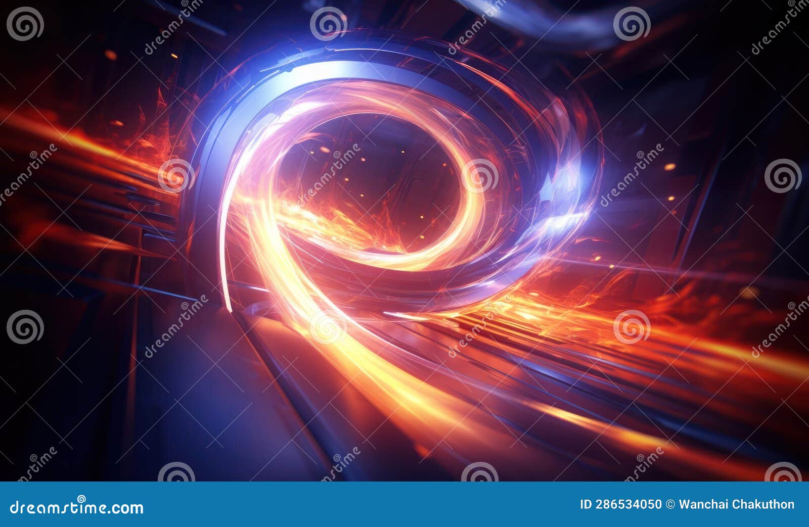 Abstract Technology Concept Background. Hi-tech Future Stock ...