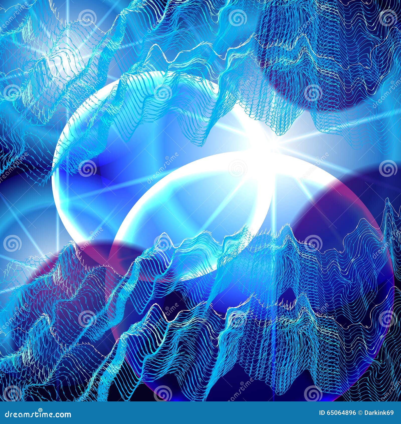 Abstract Technology Concept Background with Space for Text Stock Vector ...