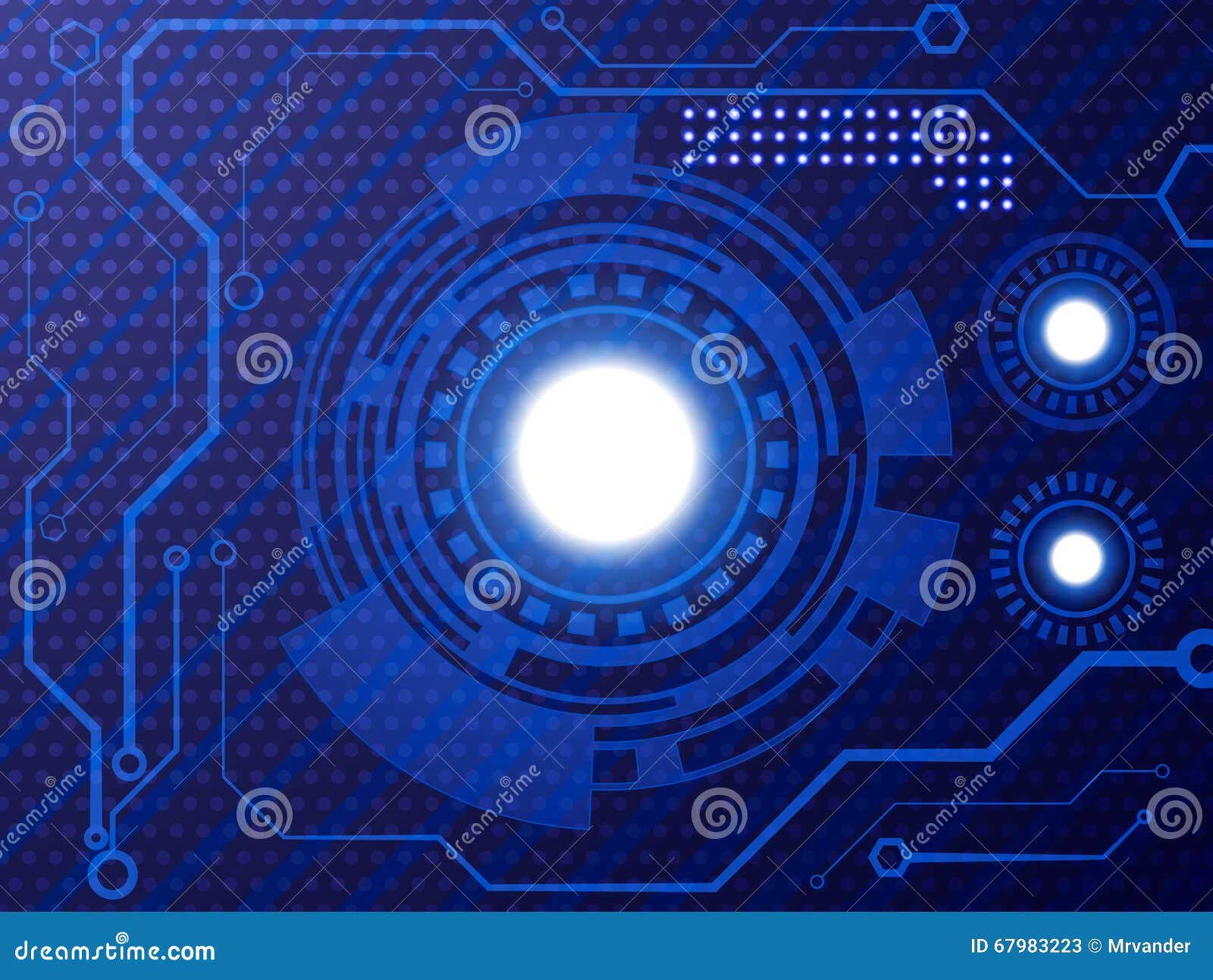 Abstract Technology Concept Background. Vector Design Template Stock ...