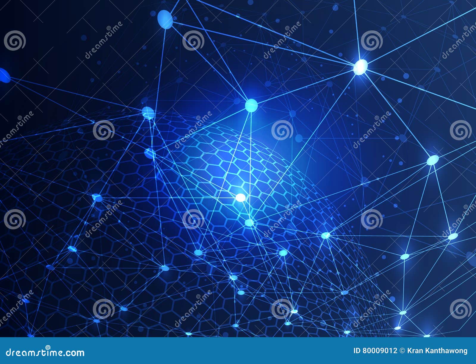 Abstract Technology Concept Background, Vector Illustration Stock ...