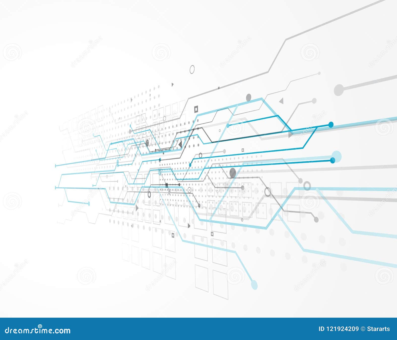 Abstract Technology Concept Design with Wire Mesh Stock Vector ...
