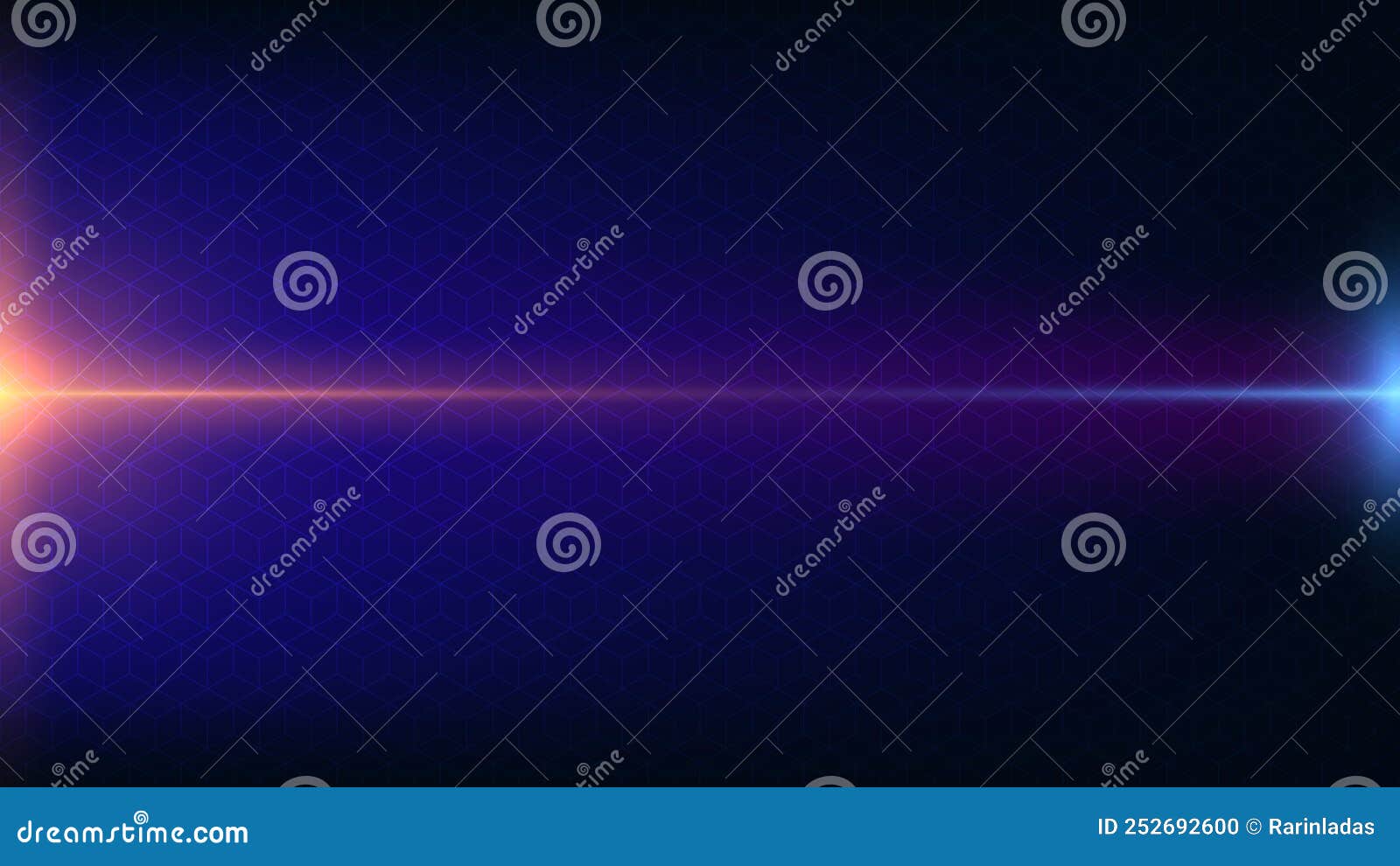 Abstract Technology Connection Digital Data Concept Lighting Horizontal ...