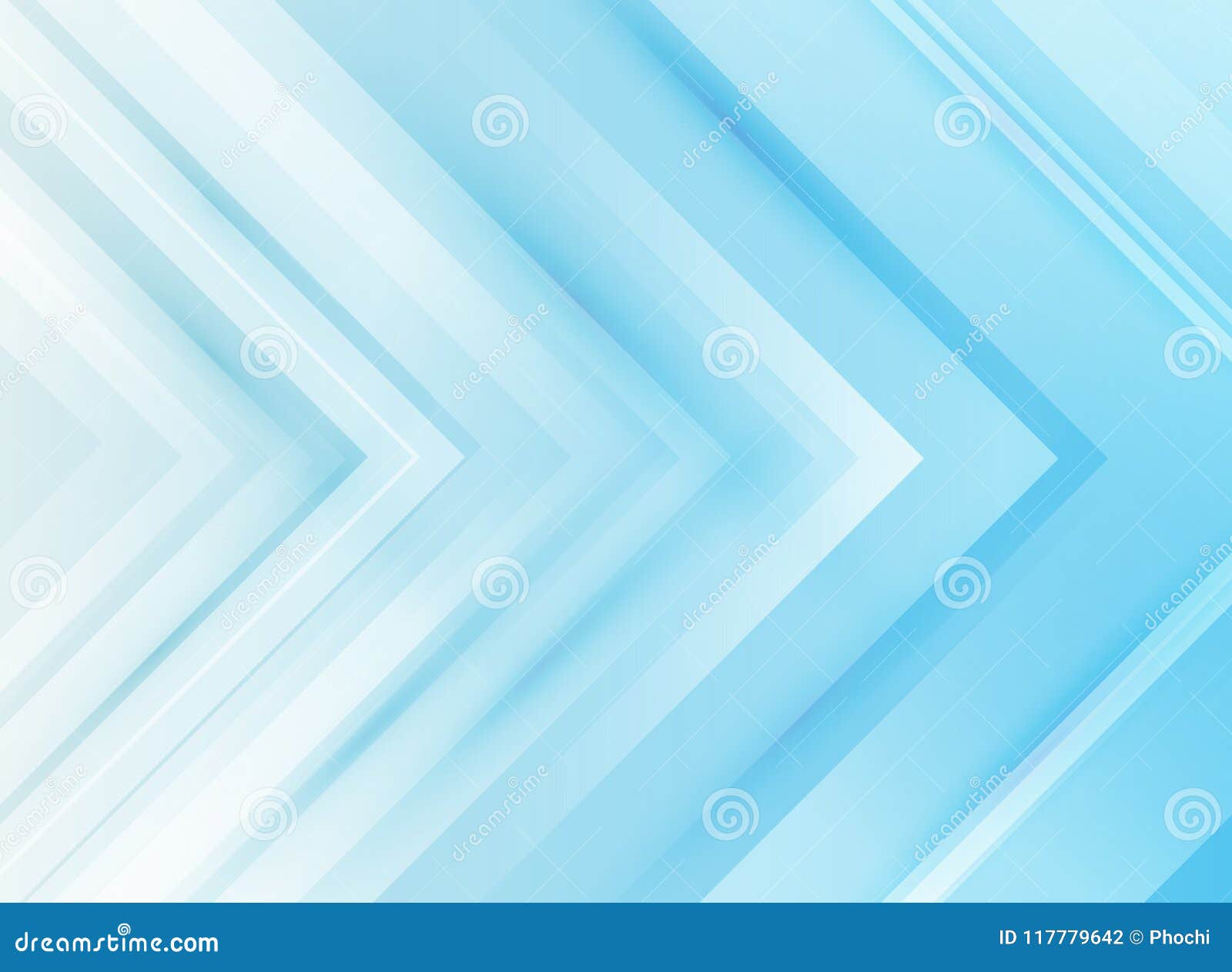 Abstract Technology Corporate Arrows Blue Background. Stock Vector ...