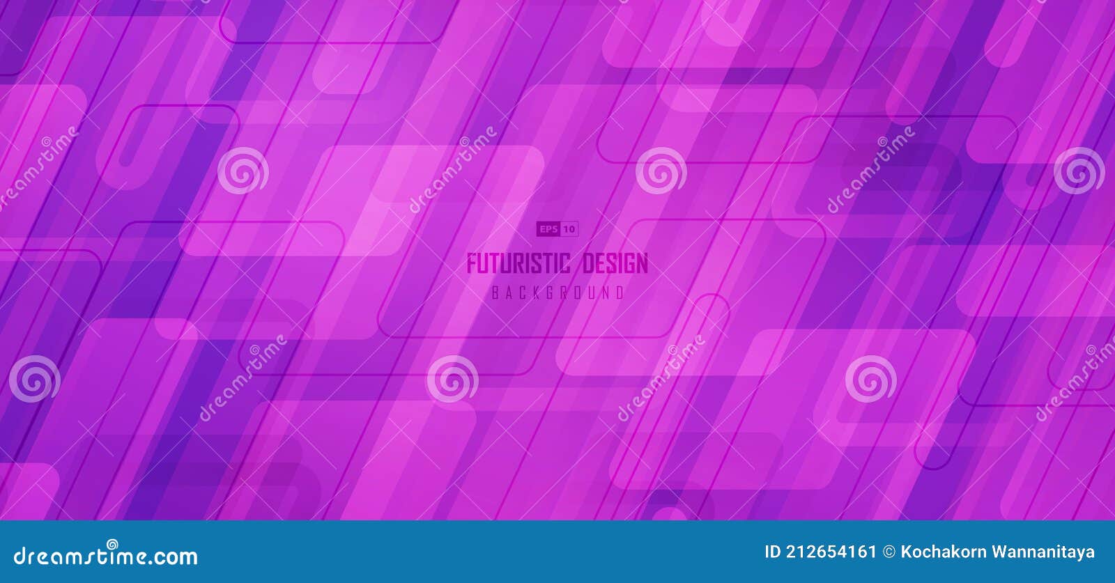 Abstract Technology Design of Rectangle Magenta Style Template ...