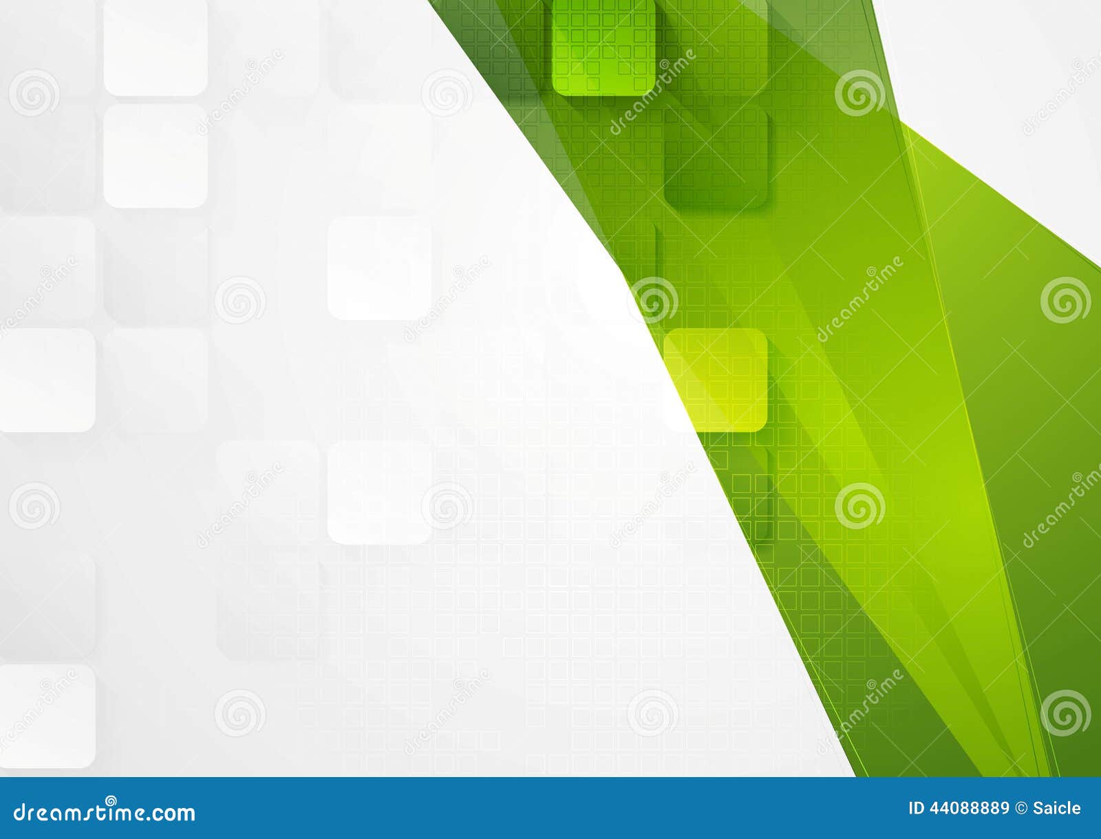Abstract Technology Design with Squares Stock Vector - Illustration of ...