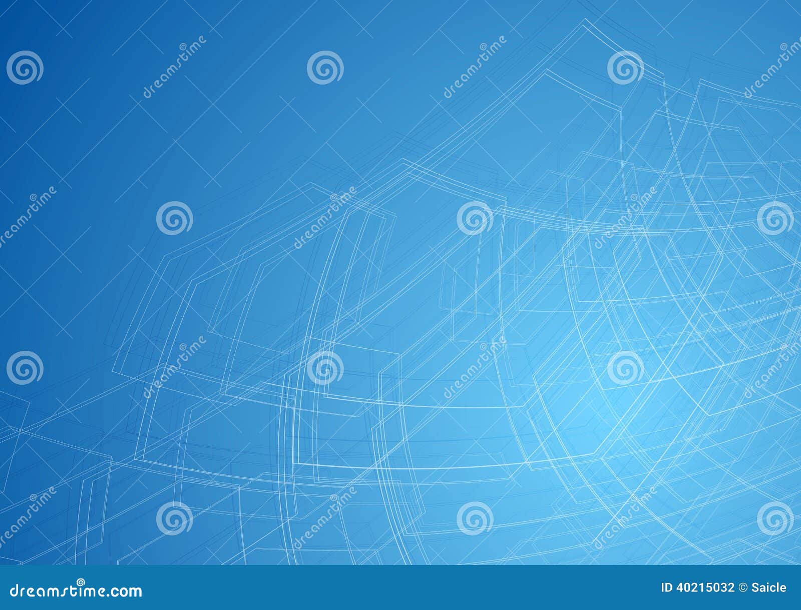 Abstract Technology Drawing Stock Vector - Illustration of contrast ...