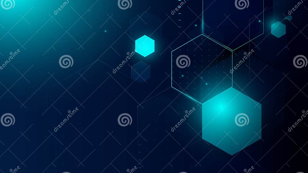 Abstract Technology, Futuristic Digital Hi Tech Concept. Abstract ...