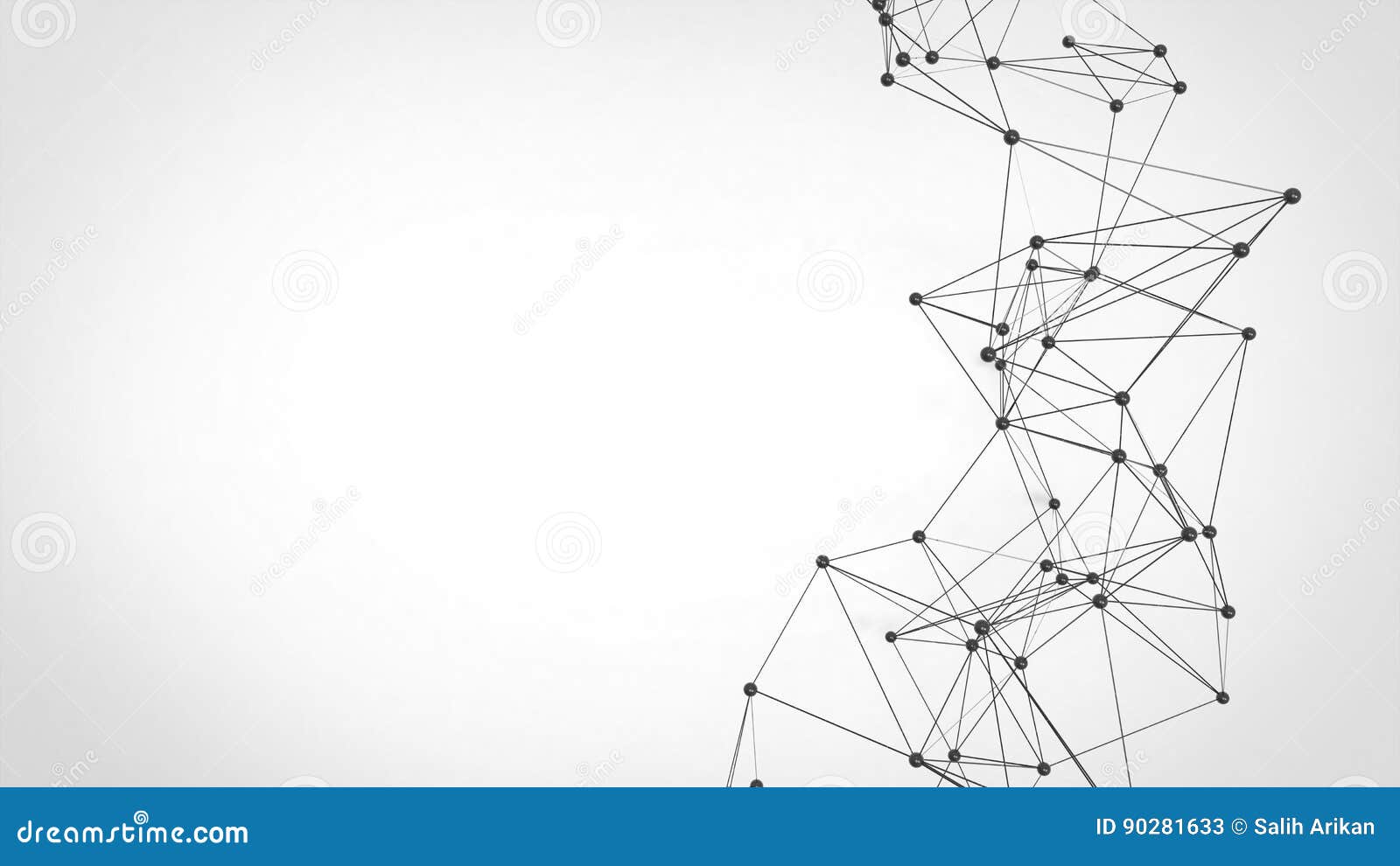 Plexus Background. Blue Polygon Vector Backdrop. Dots Connected With ... Plexus Background. Blue Polygon Vector Backdrop. Dots Connected With ...
