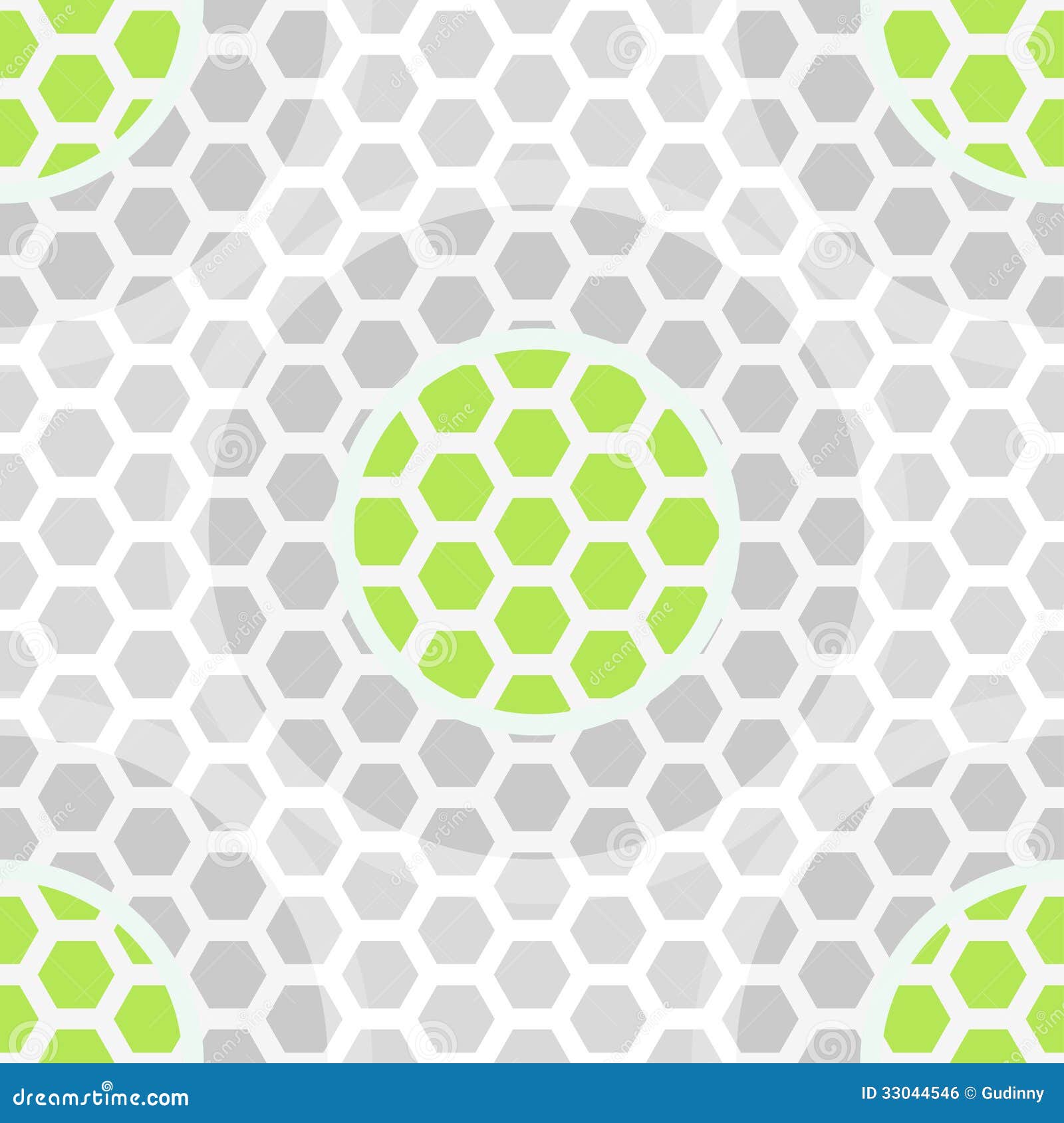 Abstract Technology Green Seamless Pattern Stock Vector Illustration