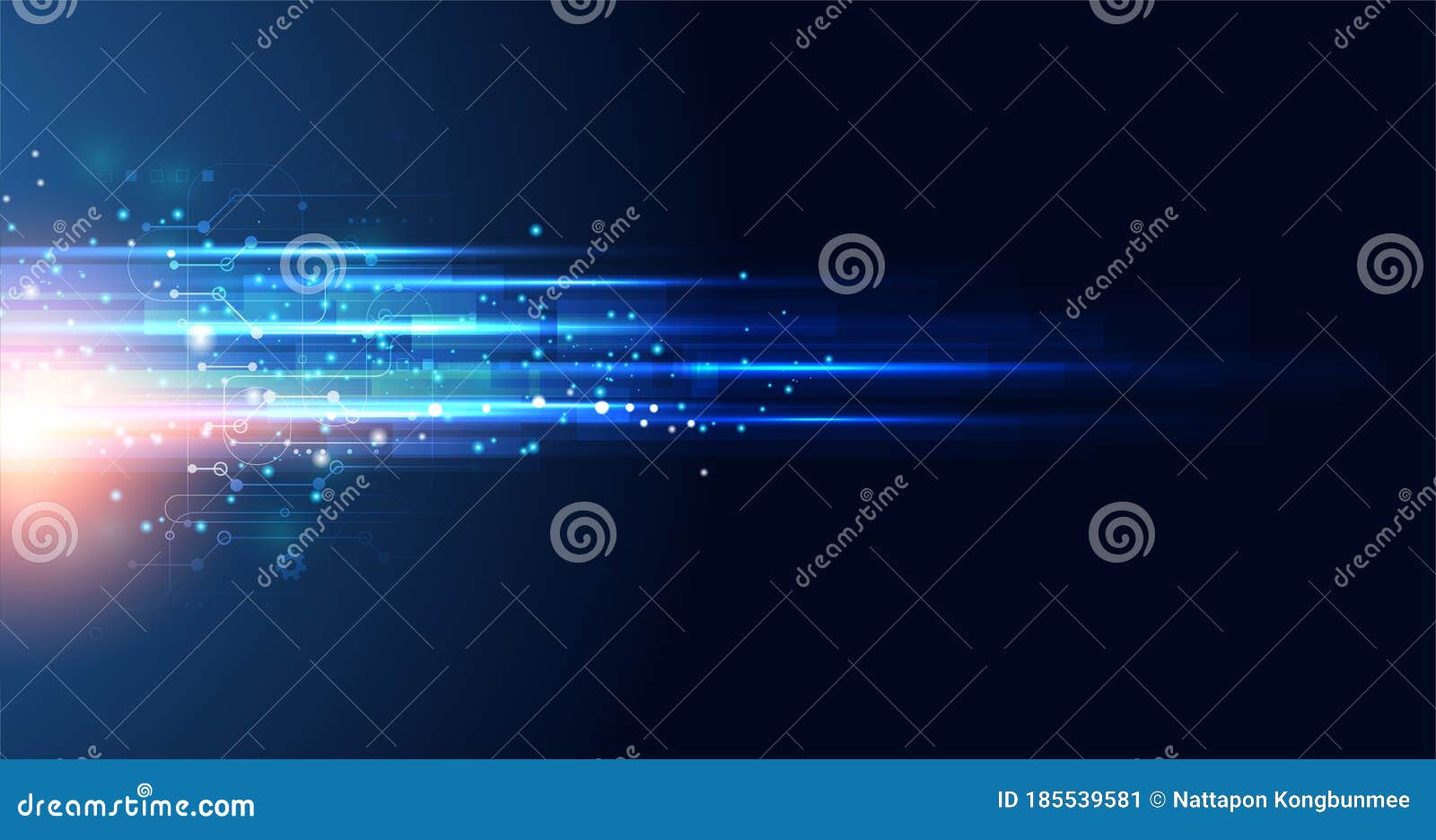Abstract Technology Hi Tech Background Concept Speed Movement Motion ...