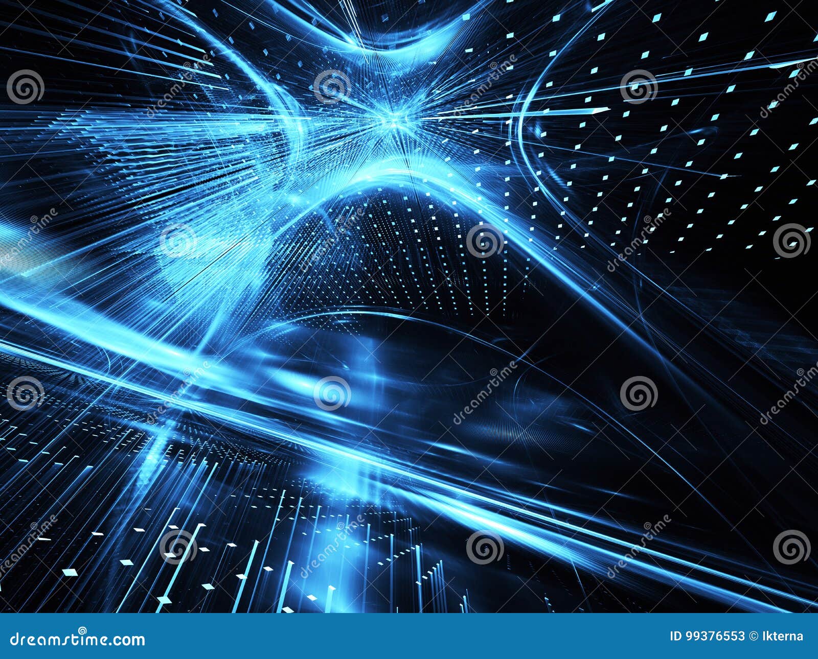Abstract Technology Illustration, Illustration Stock Illustration ...