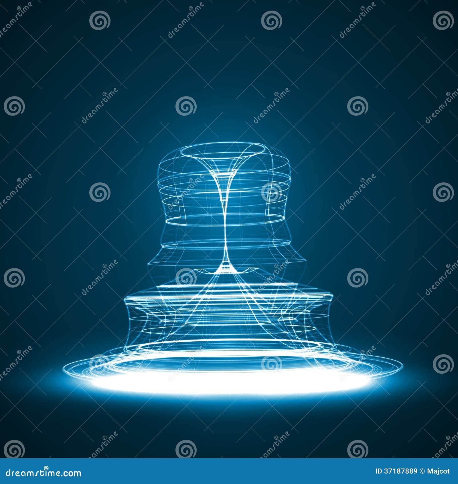 Abstract Technology Illustration Stock Illustration - Illustration of ...