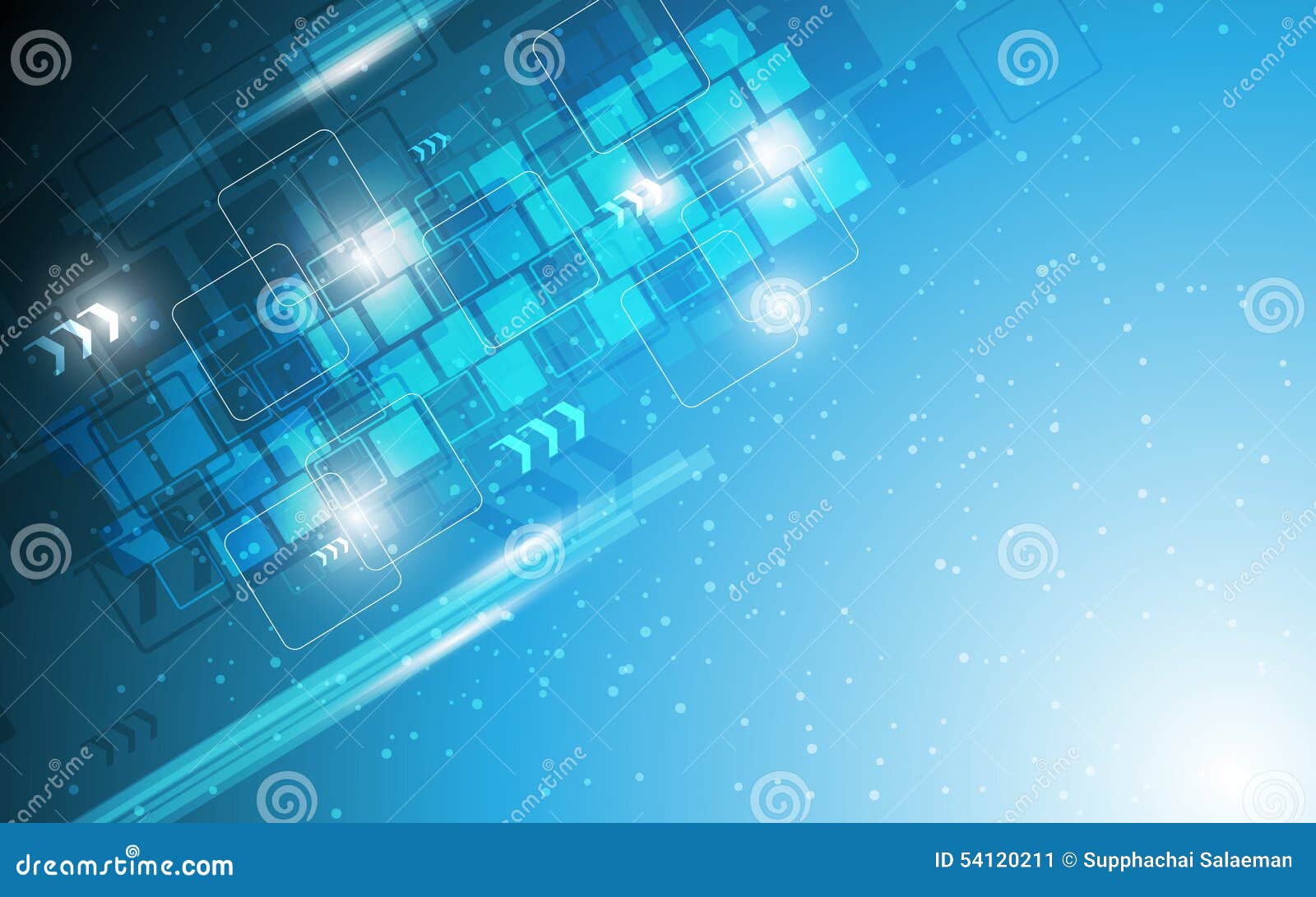 Abstract Technology Innovation Background Stock Vector - Illustration ...